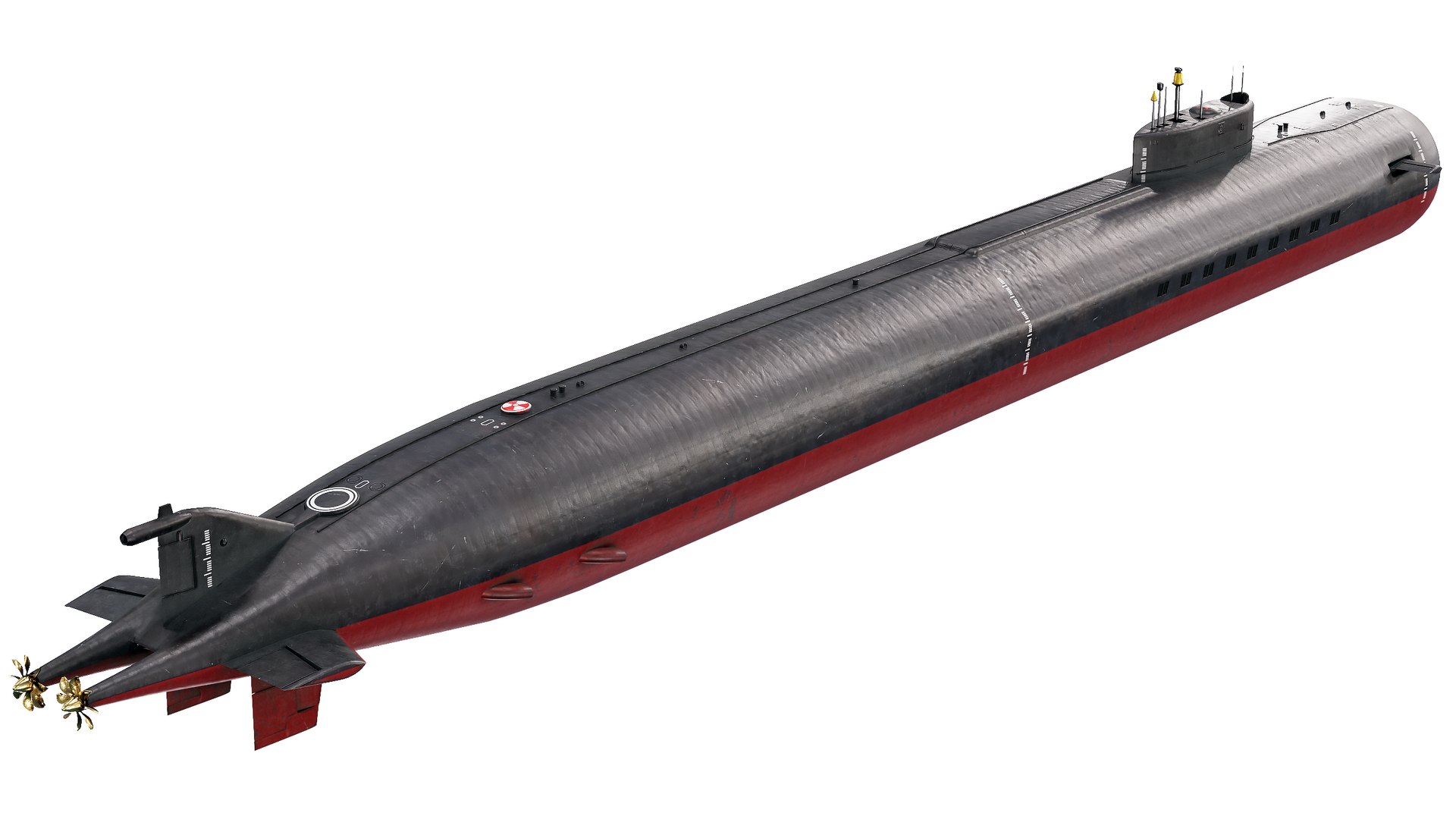 3D K-329 Belgorod Nuclear Powered Submarine - TurboSquid 2061643