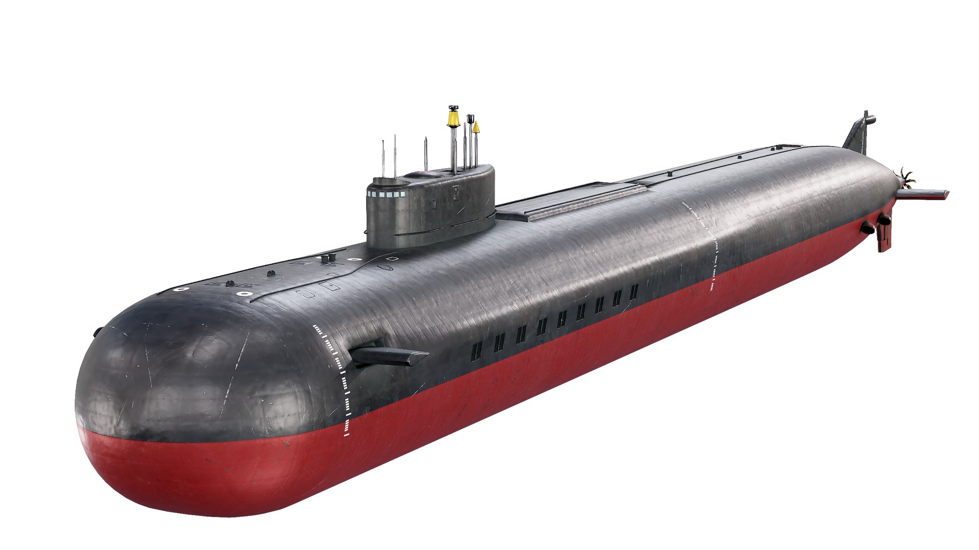 3D K-329 Belgorod Nuclear Powered Submarine - TurboSquid 2061643