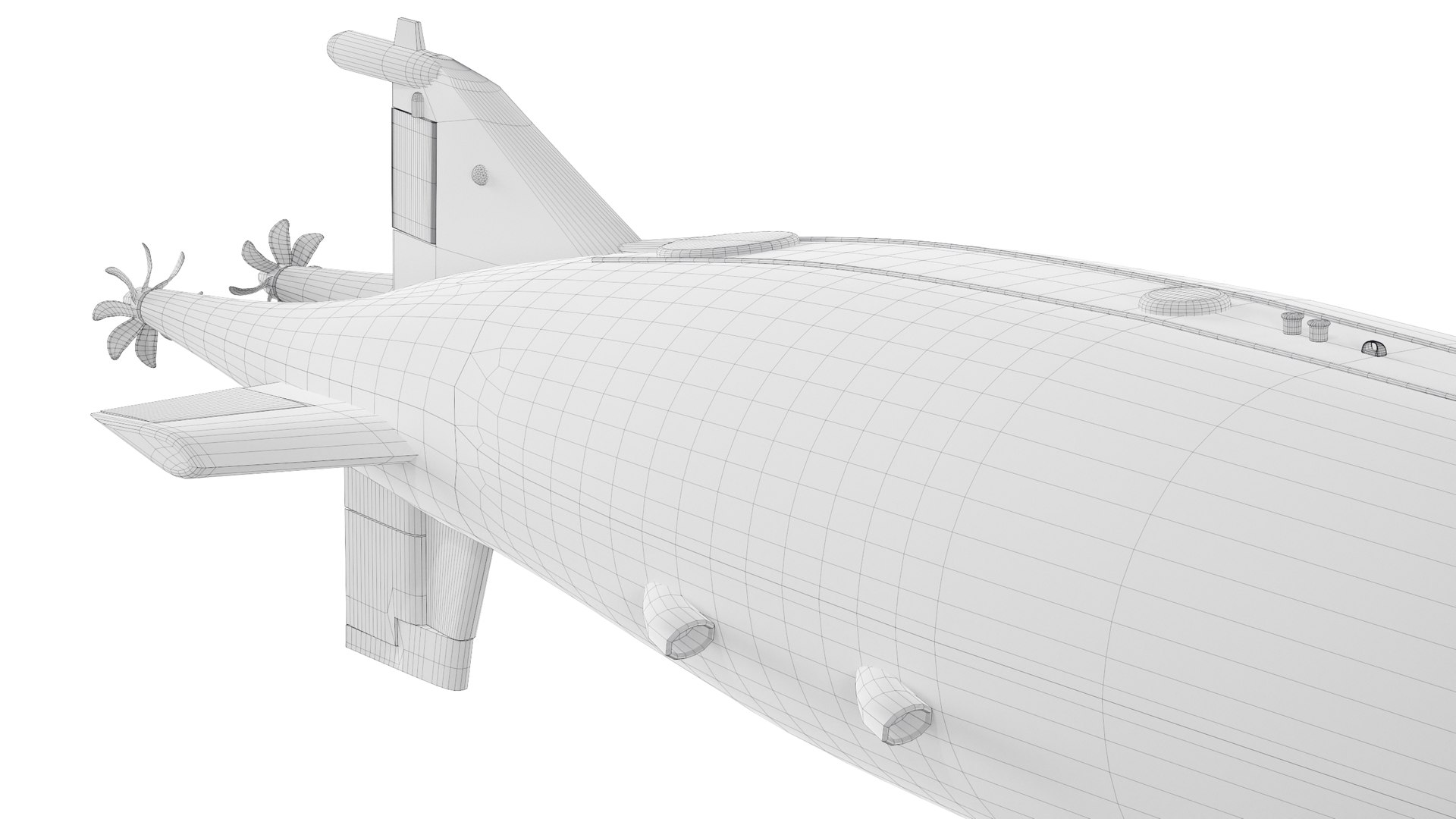 3D K-329 Belgorod Nuclear Powered Submarine - TurboSquid 2061643