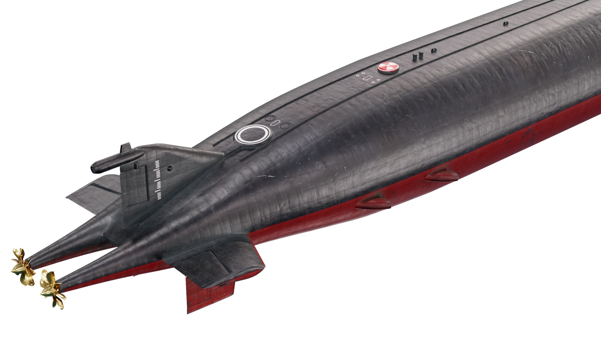 3D K-329 Belgorod Nuclear Powered Submarine - TurboSquid 2061643