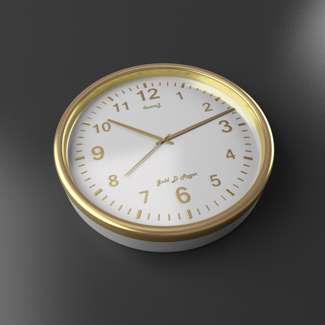 3d Model Wall Clock