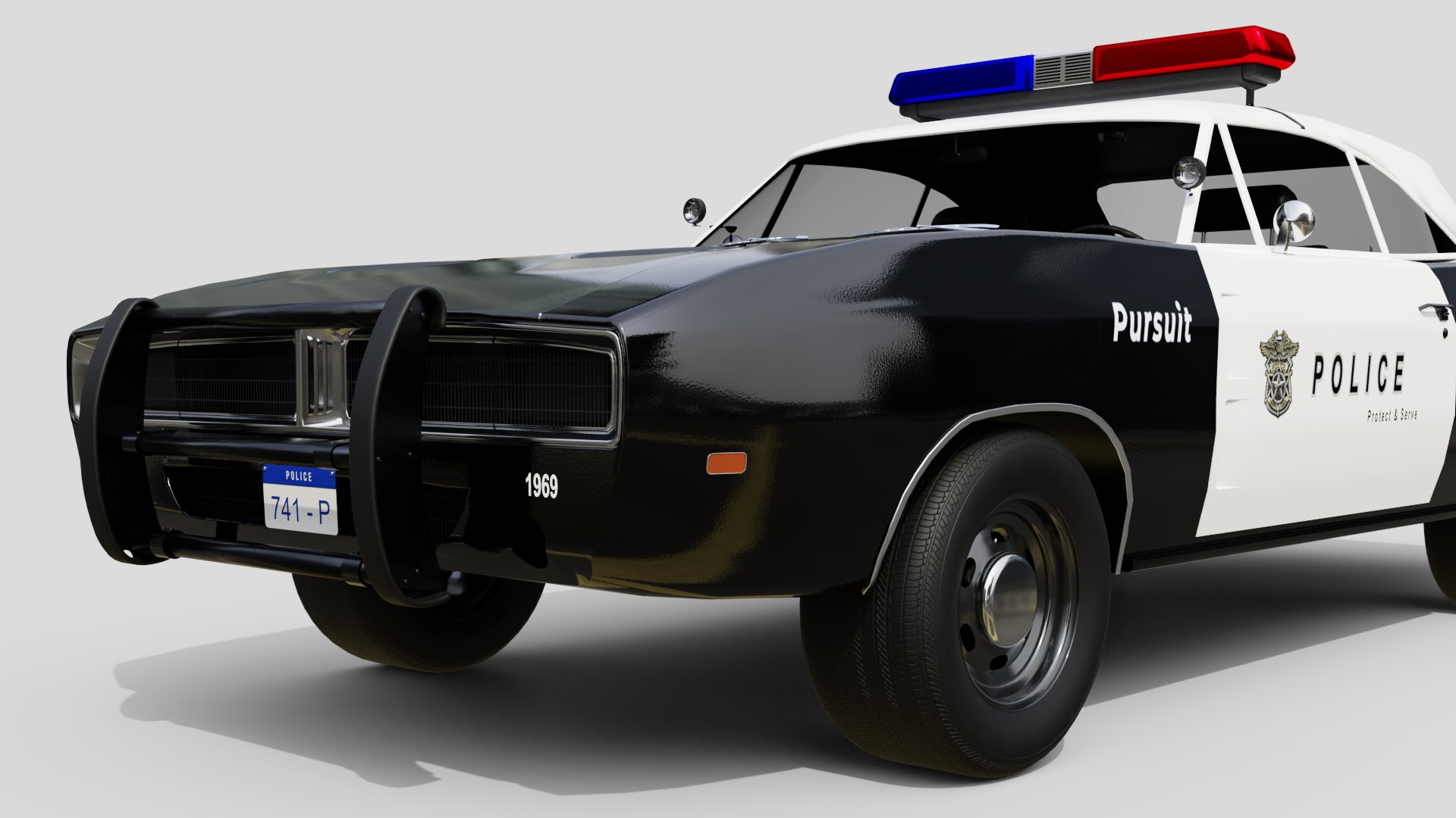 3D Police Car Model - TurboSquid 2249463