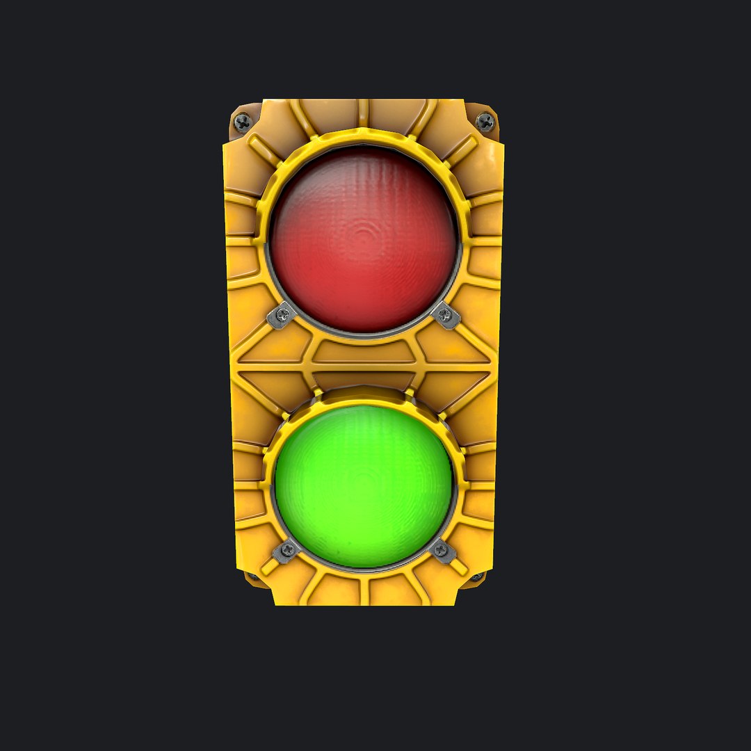 Loading Signal Light 3d Model