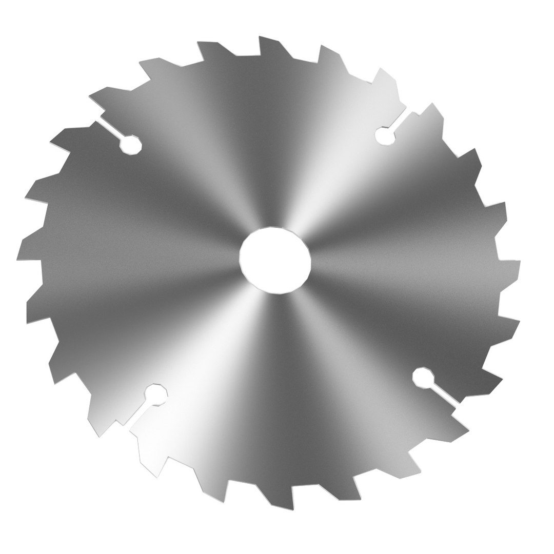 3d model of machine discs