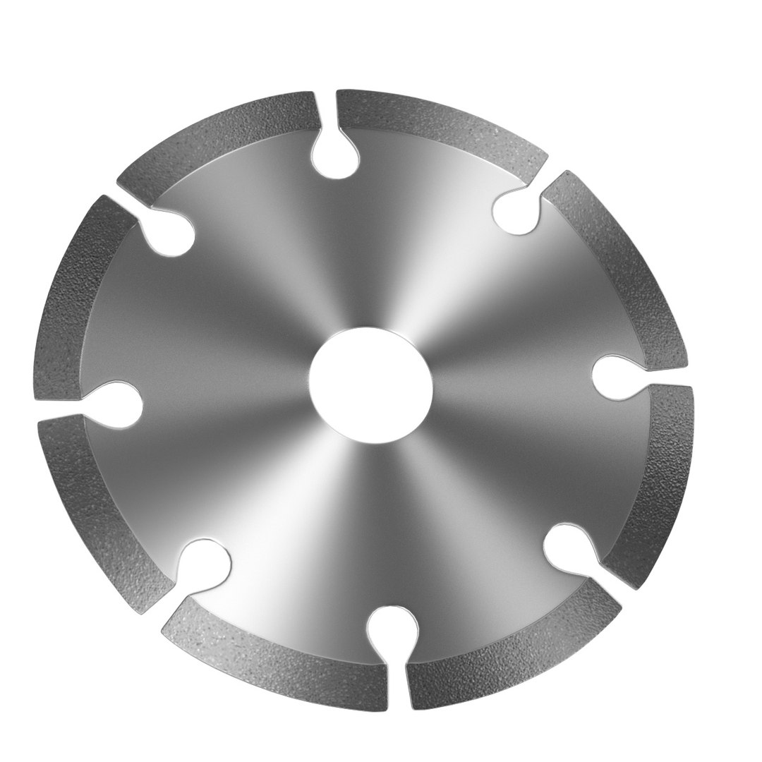 3d model of machine discs