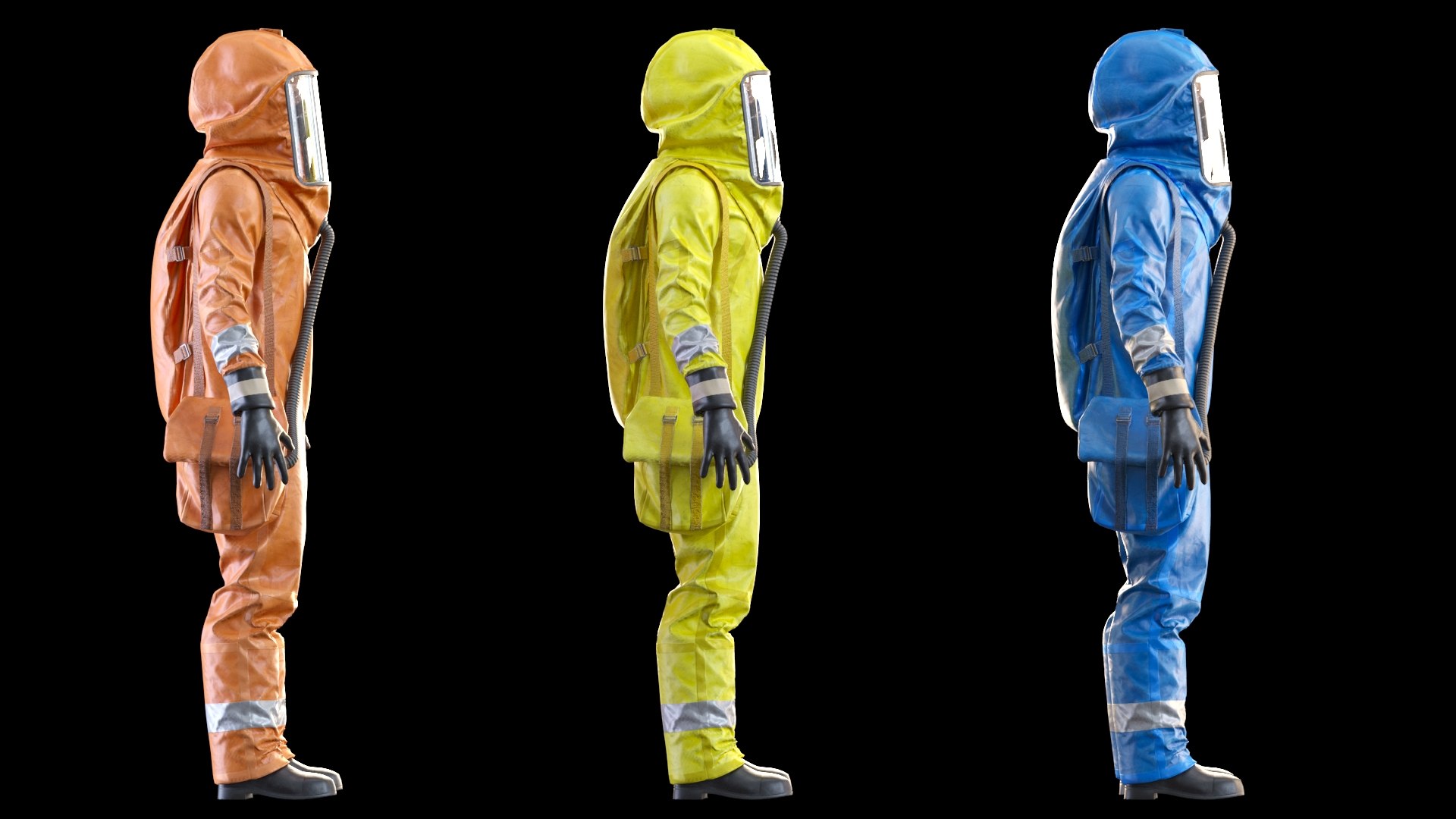 3D Hazmat Worker 1 - TurboSquid 2170397