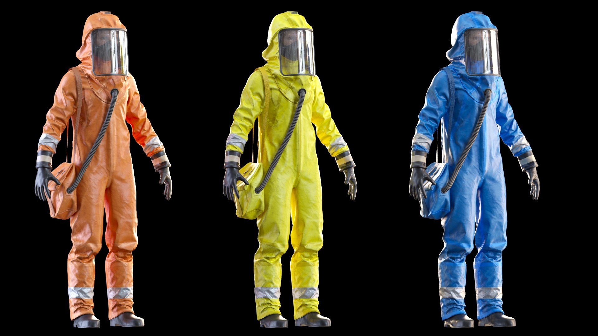3D Hazmat Worker 1 - TurboSquid 2170397