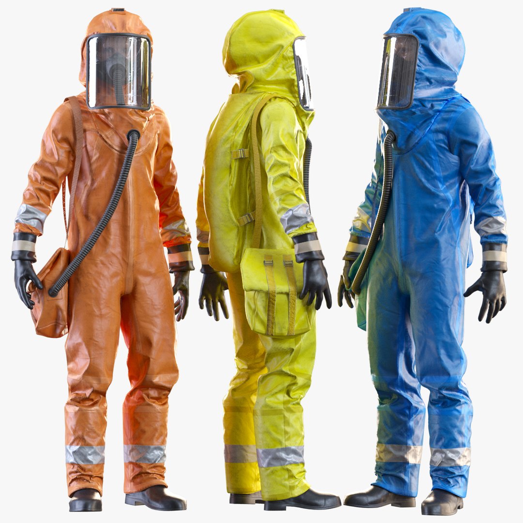 3D Hazmat Worker 1 - TurboSquid 2170397