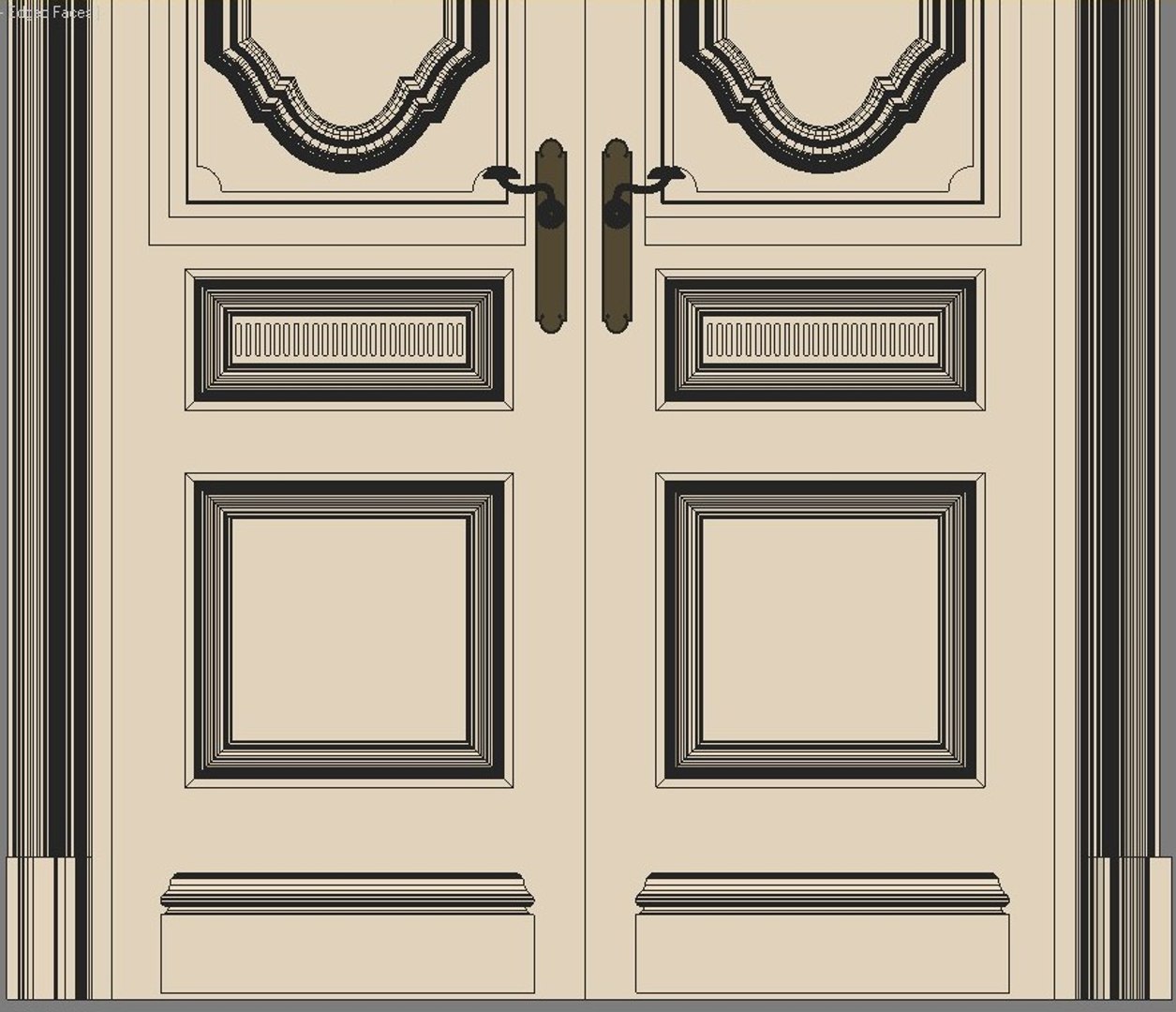3ds Max Classic Door