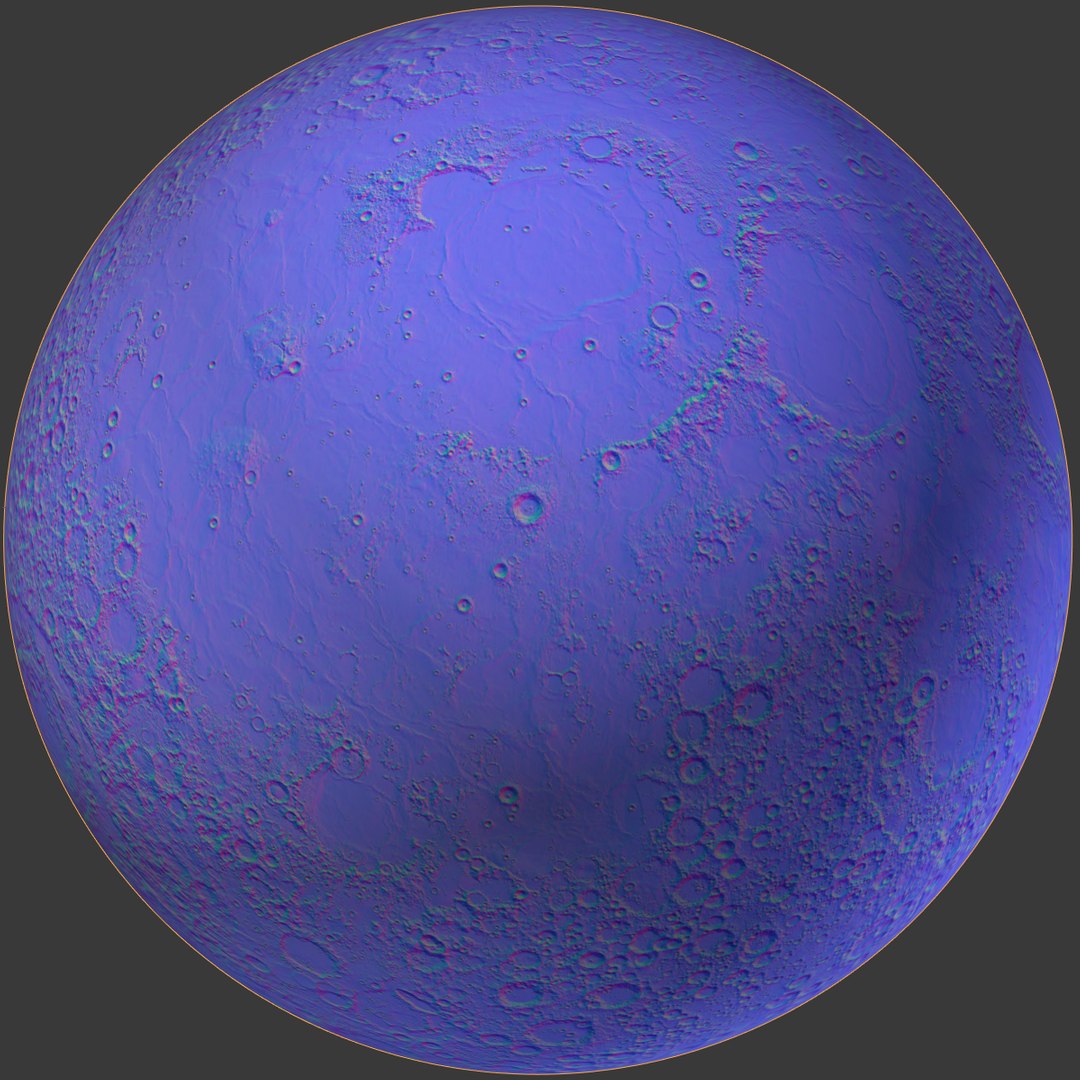 3D Model Planet Moon - TurboSquid 1354293