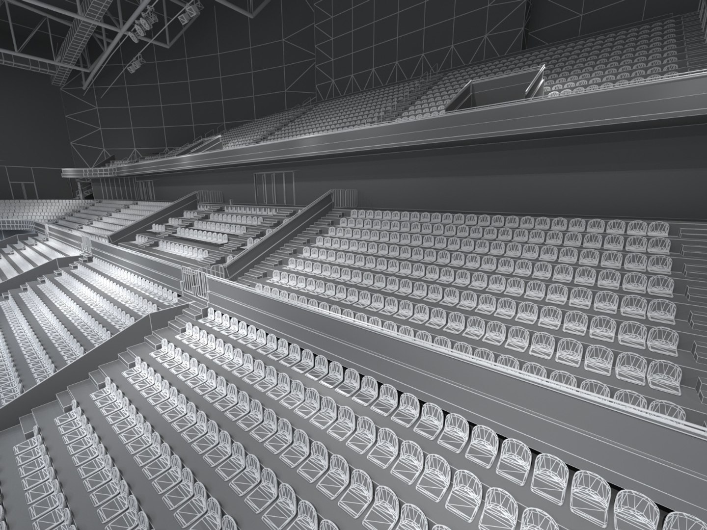 3D model Basketball Arena 1 - TurboSquid 2102558