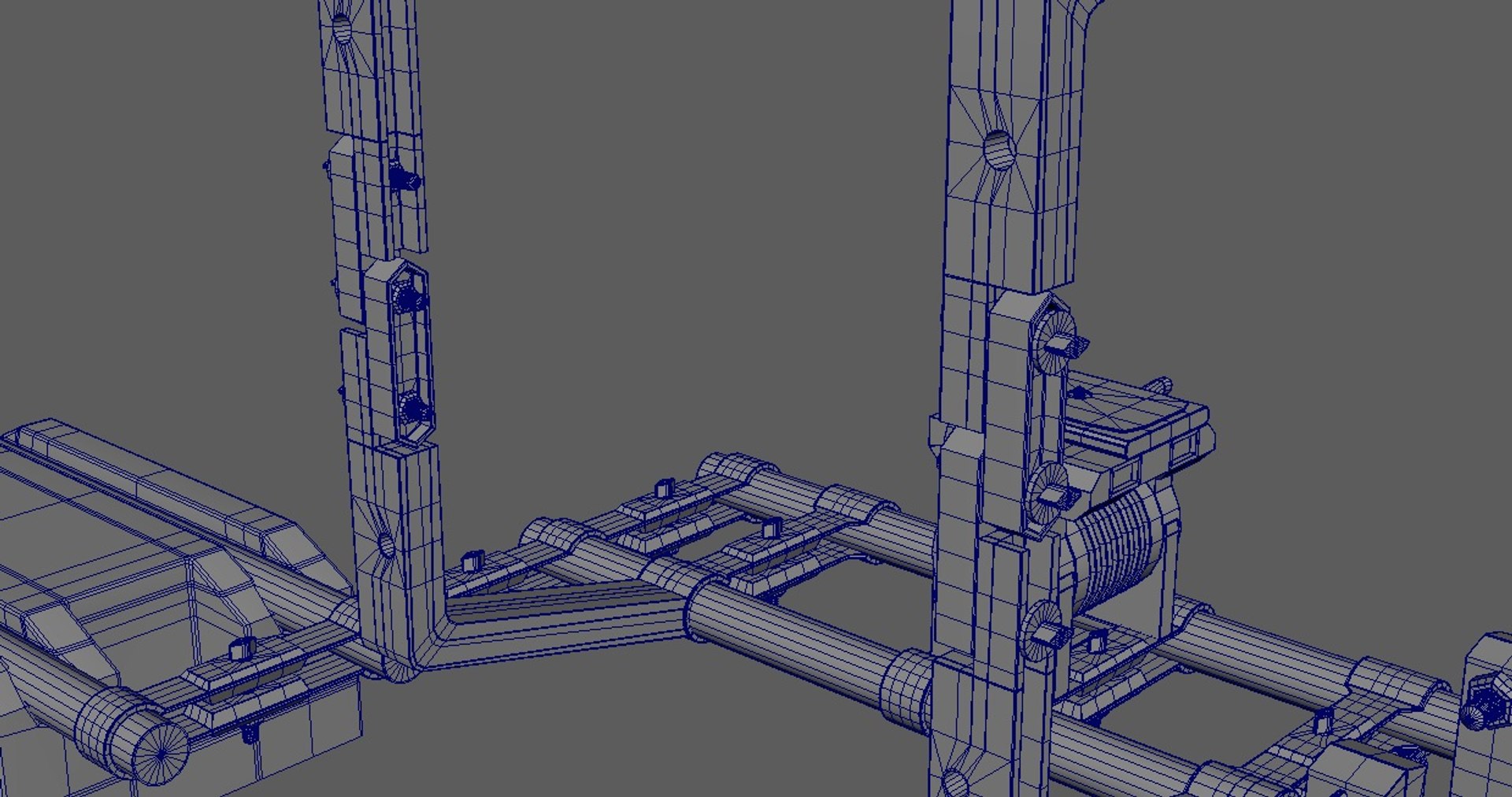 3D Camera Shoulder Rig - TurboSquid 1859744