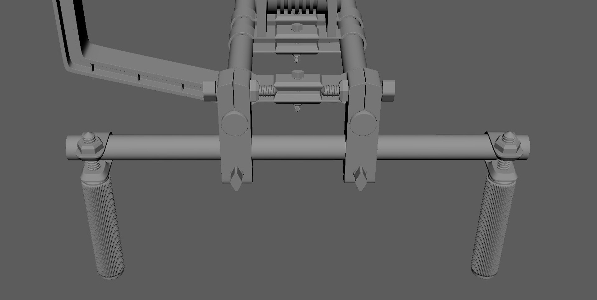 3D Camera Shoulder Rig - TurboSquid 1859744