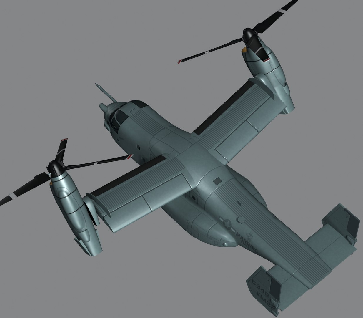 V22 Osprey 3d Max