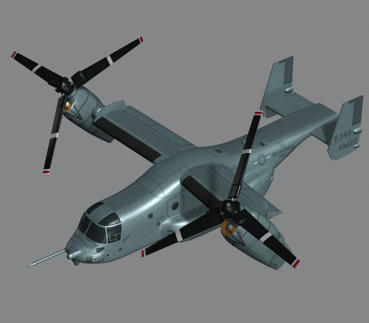 V22 Osprey 3d Max