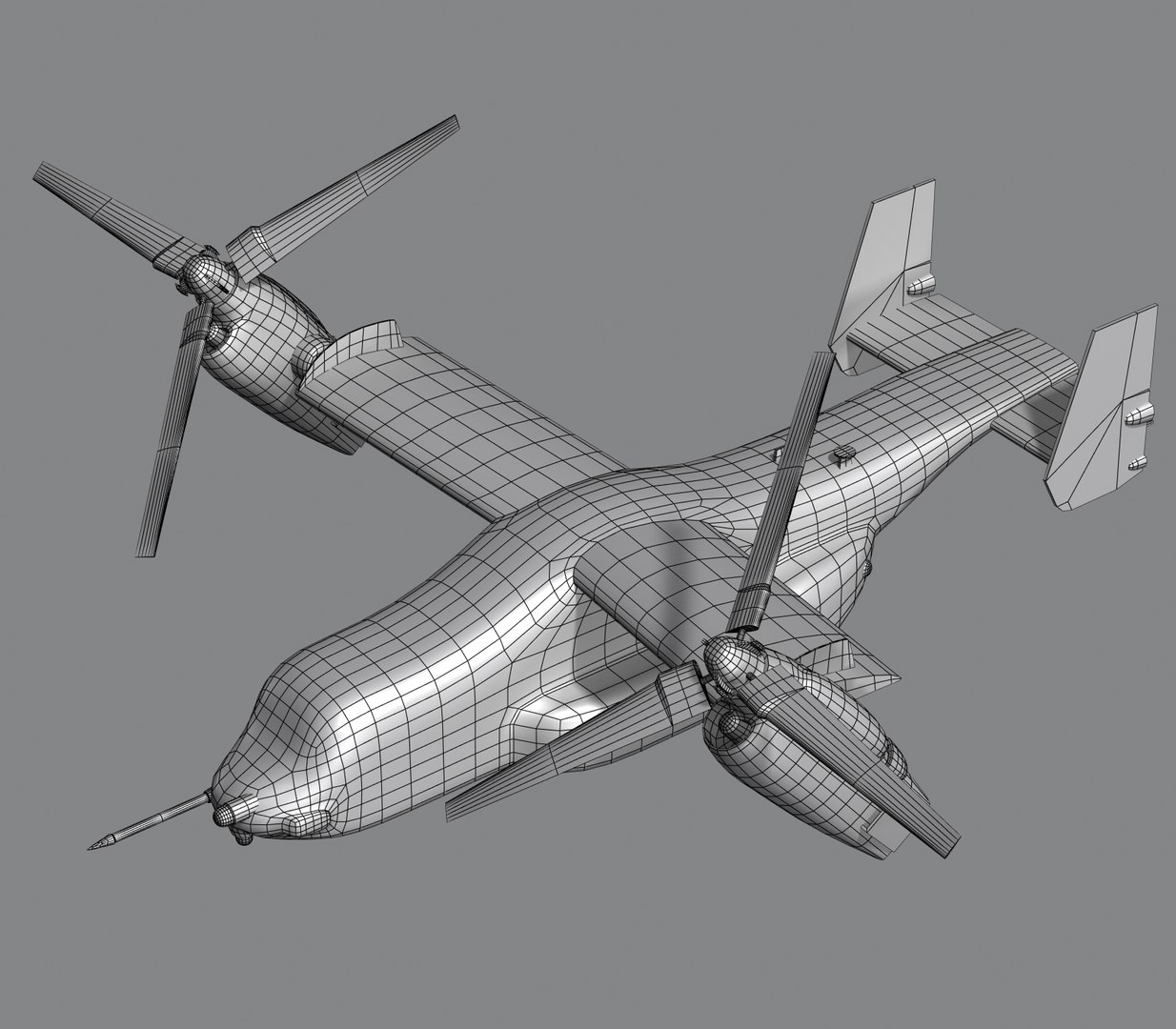 V22 Osprey 3d Max