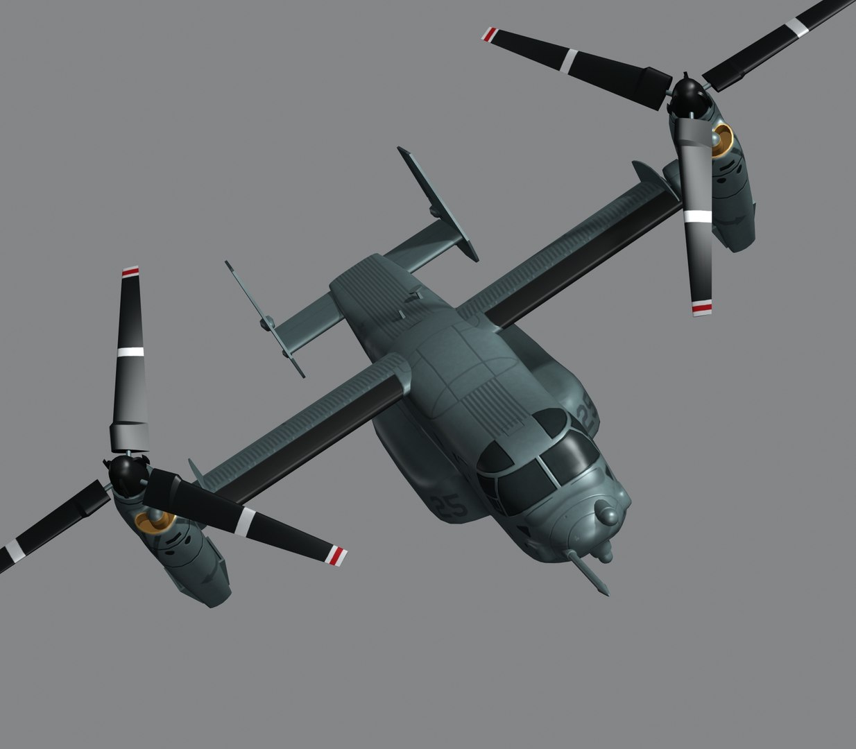 V22 Osprey 3d Max