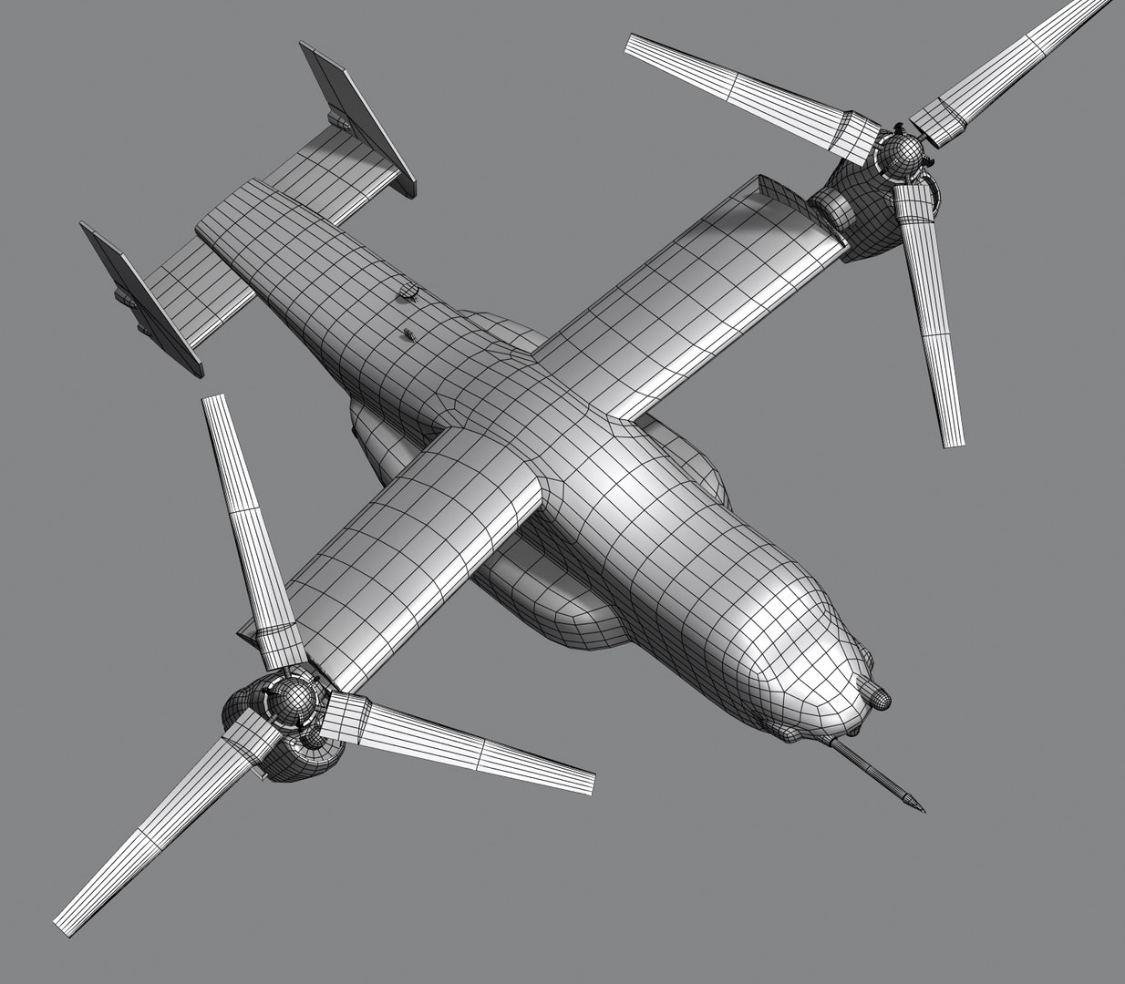 V22 Osprey 3d Max