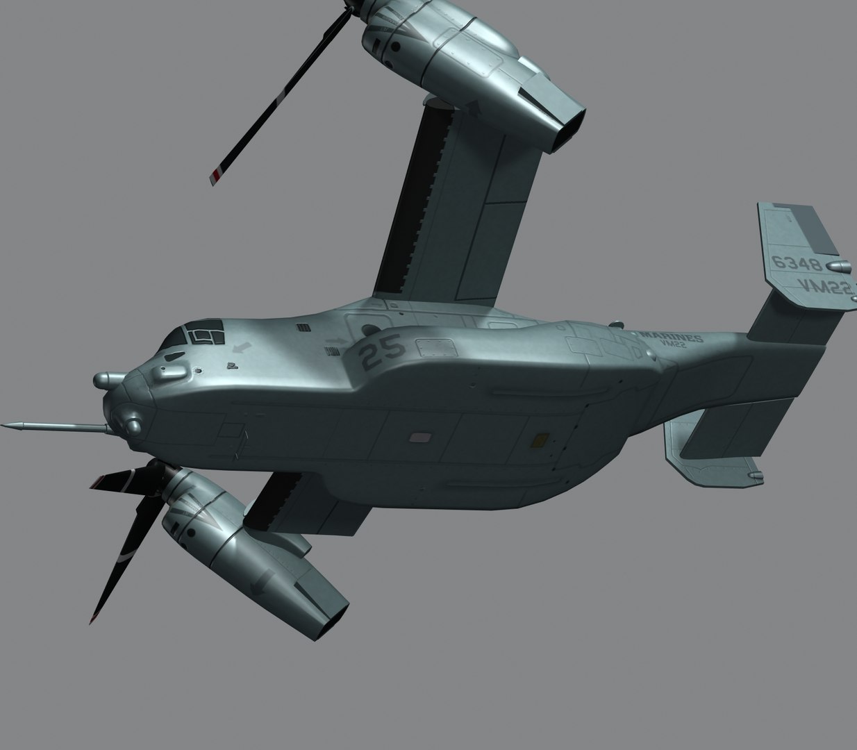 V22 Osprey 3d Max