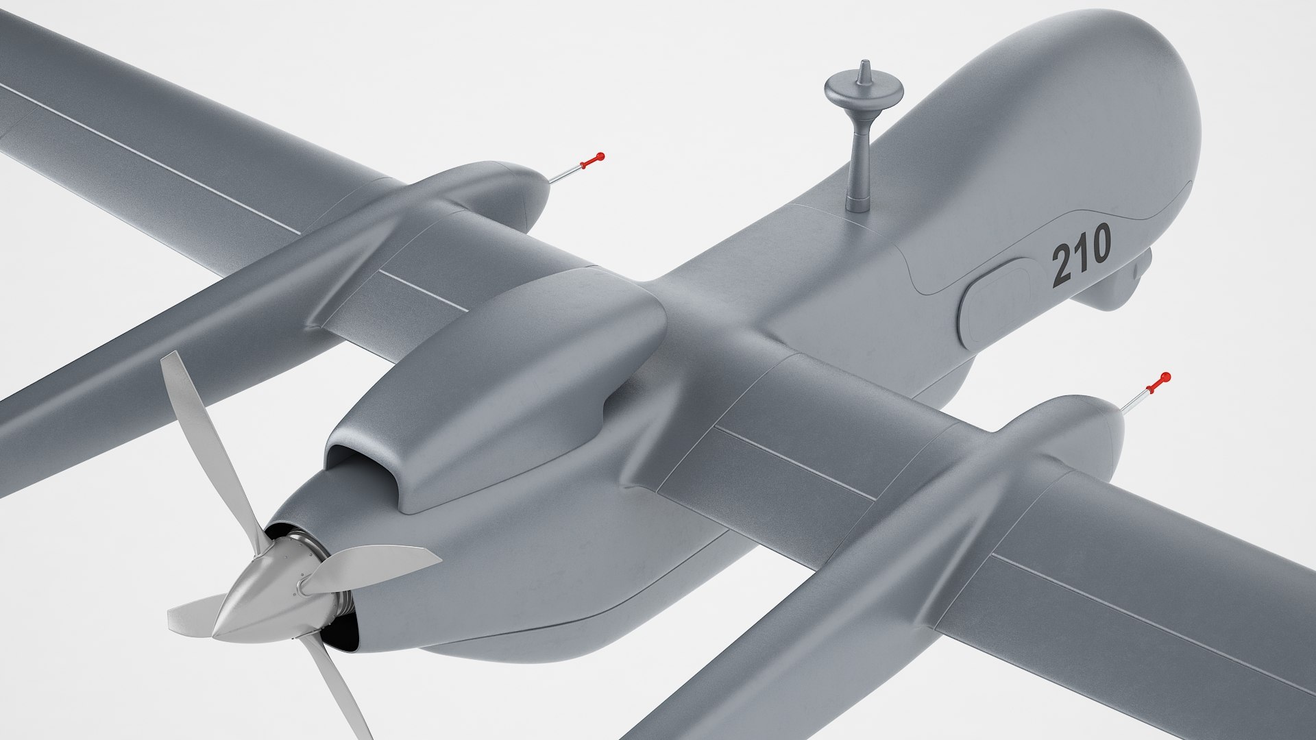 UAV Heron TP 03 3D - TurboSquid 2164457