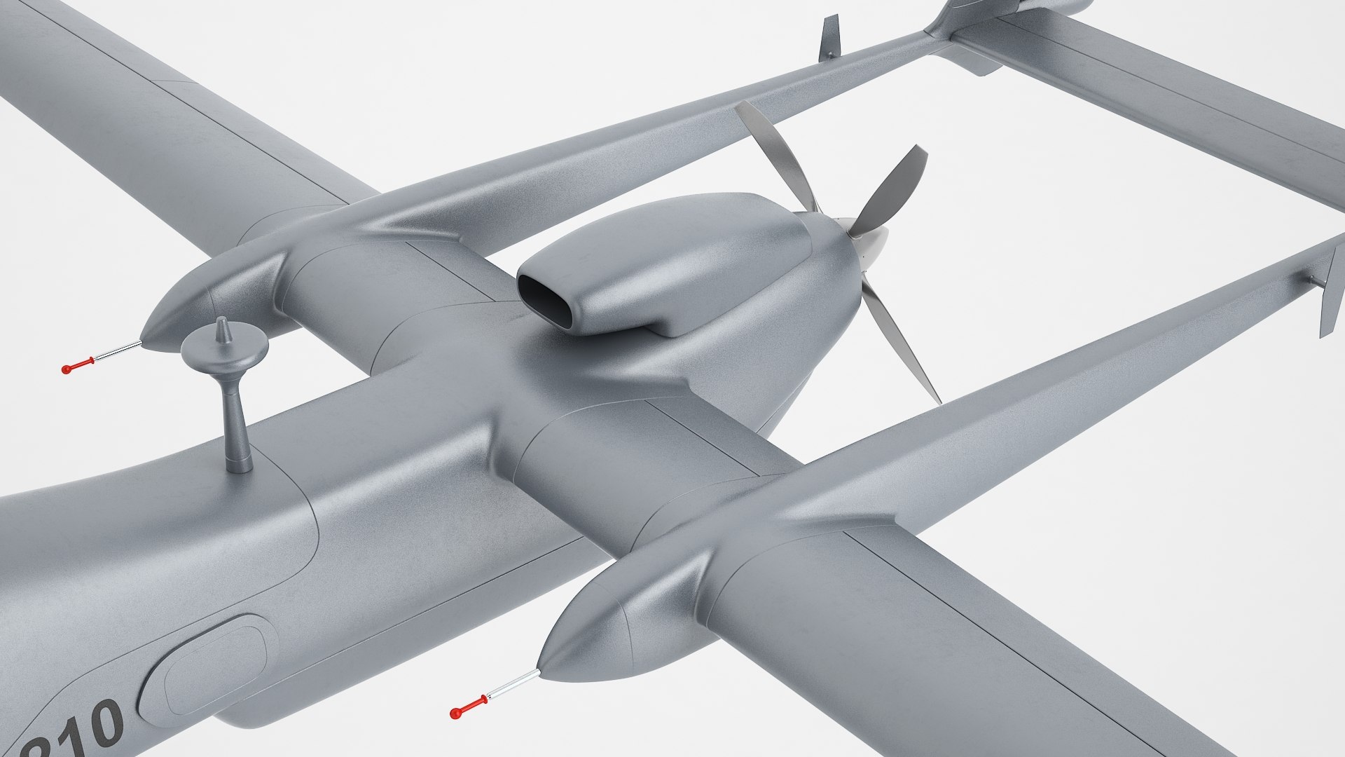 UAV Heron TP 03 3D - TurboSquid 2164457