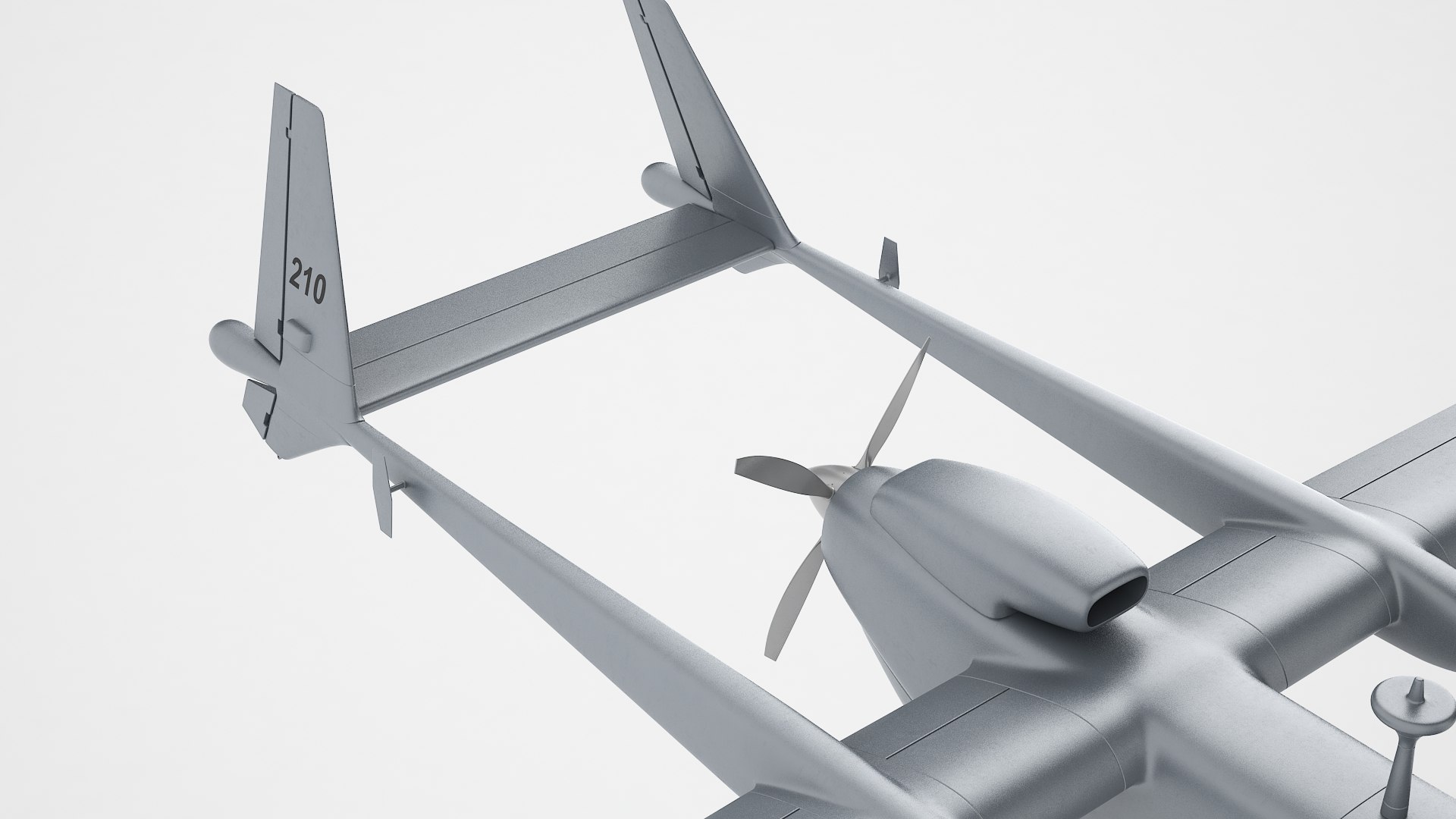 UAV Heron TP 03 3D - TurboSquid 2164457