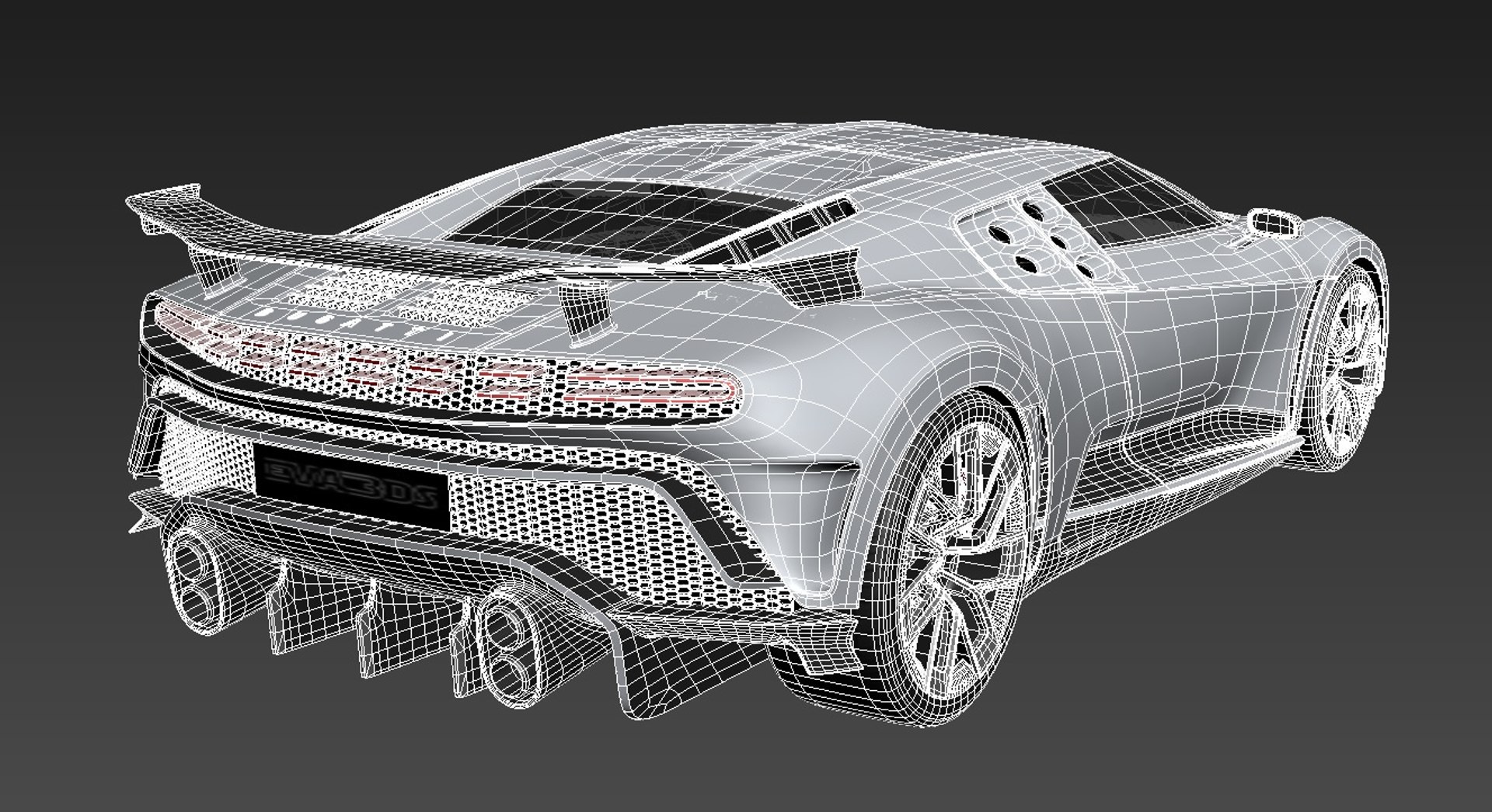 Bugatti Centodieci 2021 3D Model - TurboSquid 1648011
