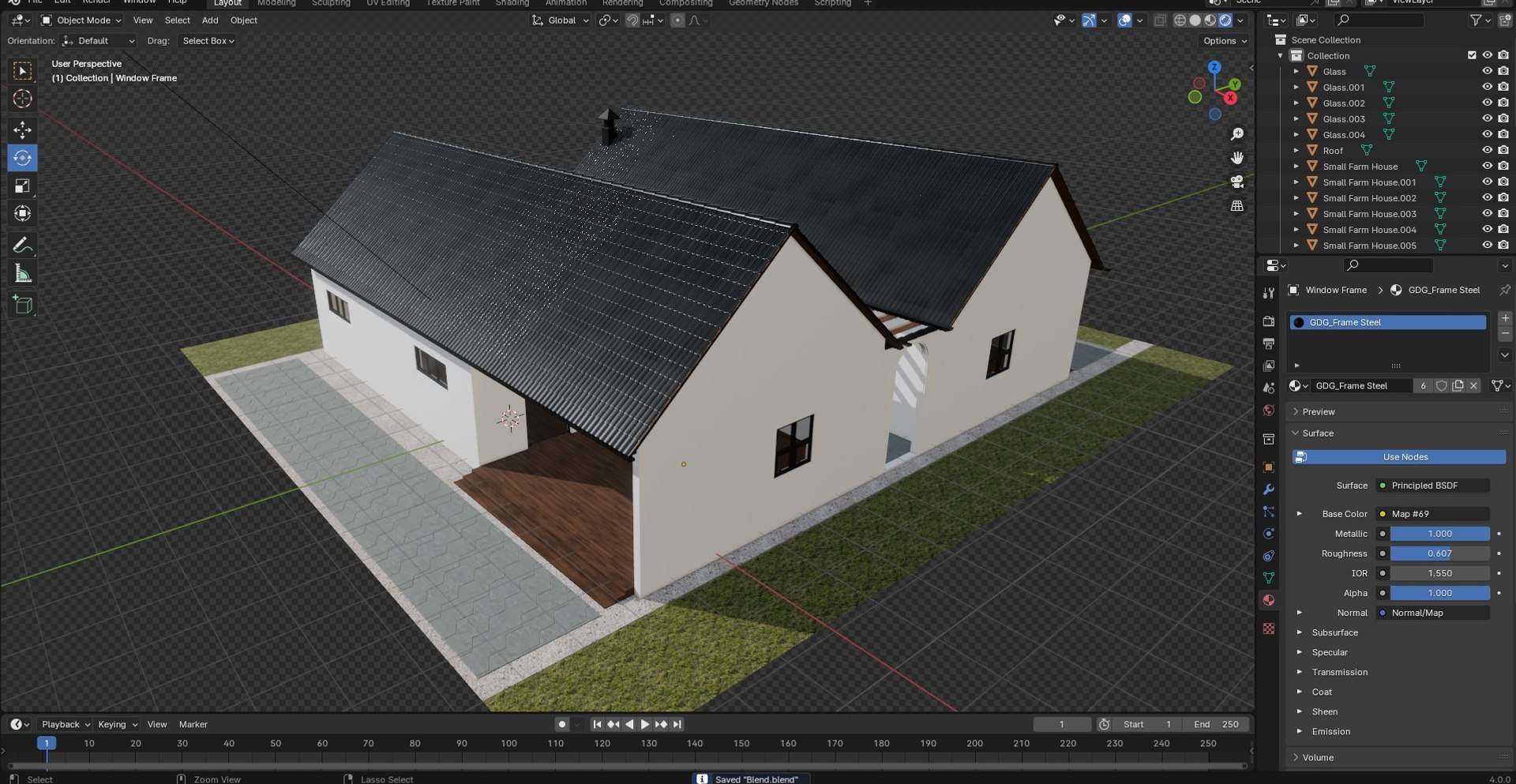 3D Small Farm House - TurboSquid 2182434