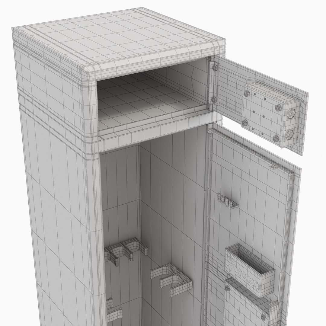 Gun Safe S2 Spikas 3d Model