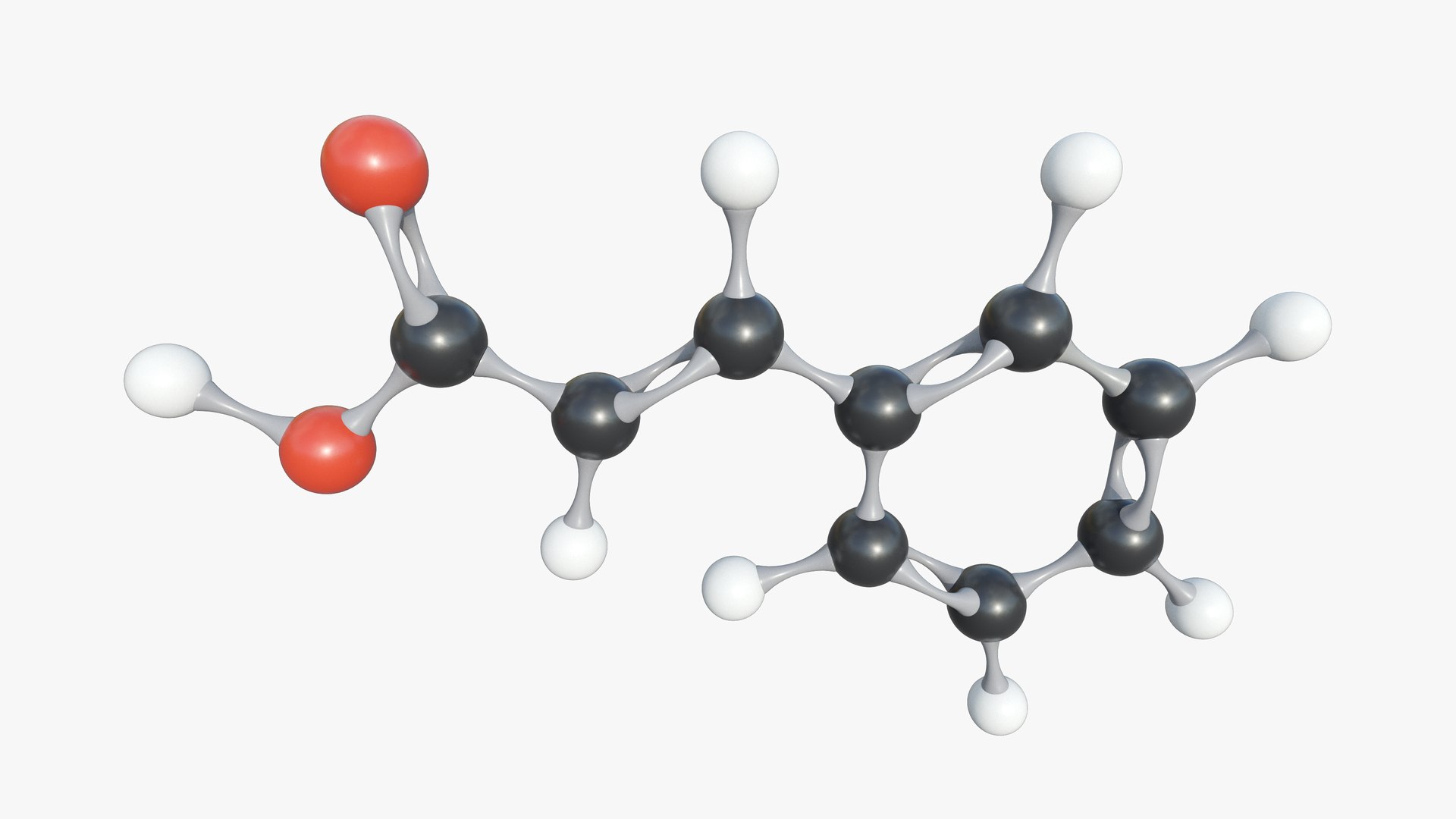 3D Model Cinnamic Acid With PBR 4K 8K - TurboSquid 1943147