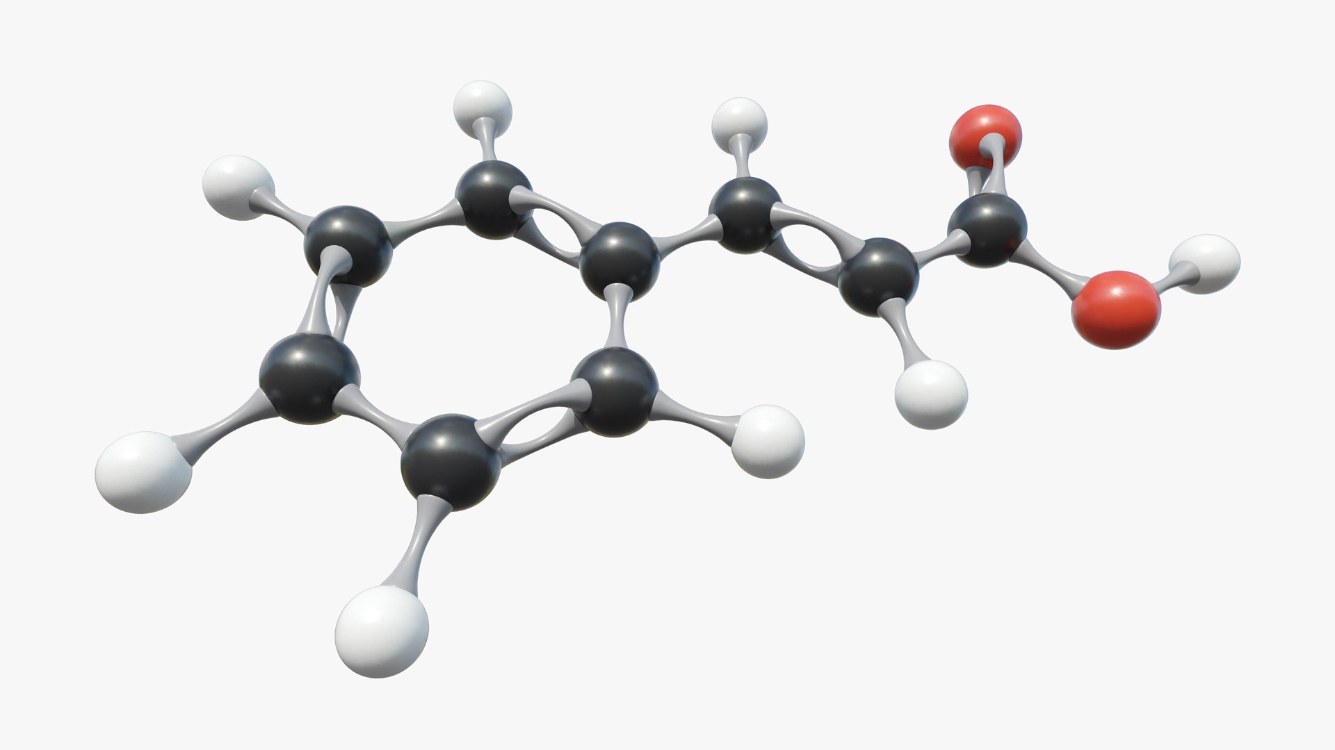 3D Model Cinnamic Acid With PBR 4K 8K - TurboSquid 1943147