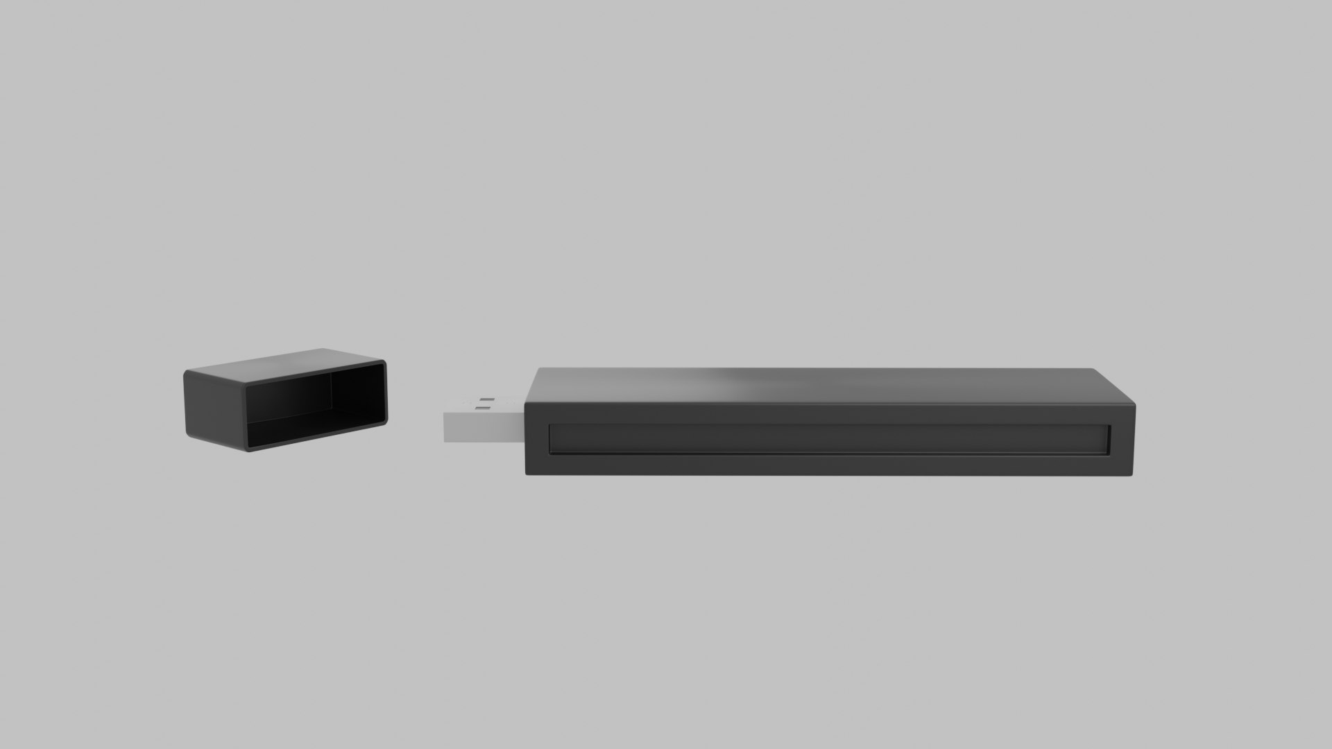 Black Pendrive 3D Model - TurboSquid 2093906