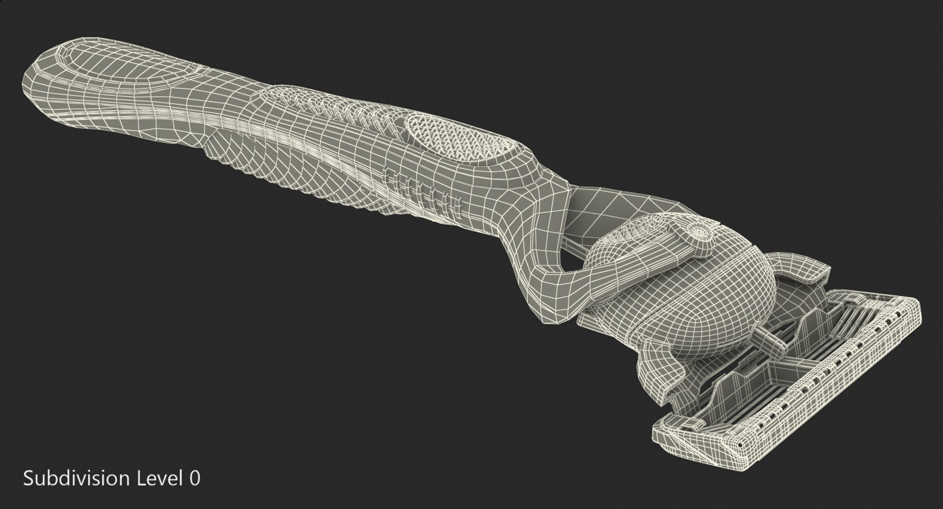 Shaving Razor 3D Model - TurboSquid 1382601