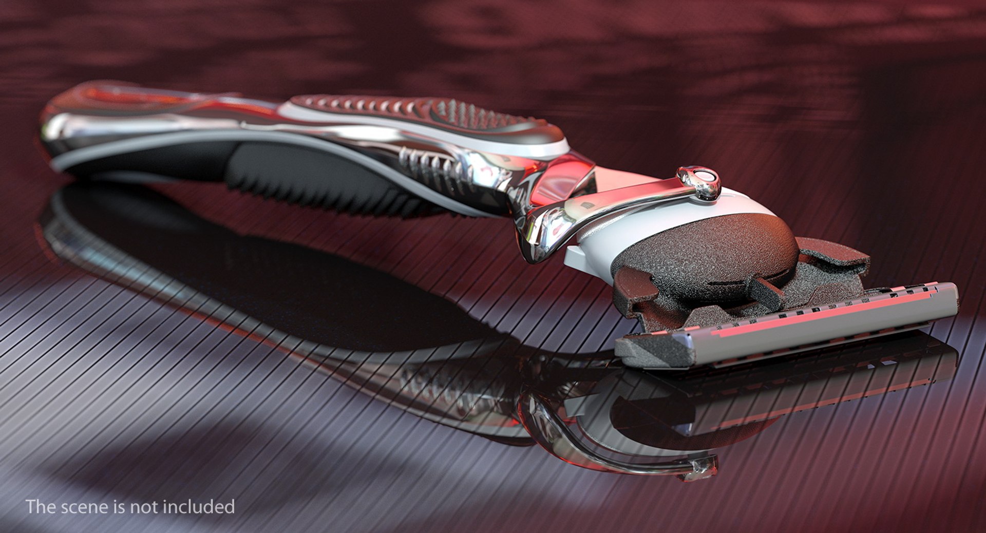 Shaving Razor 3D Model - TurboSquid 1382601