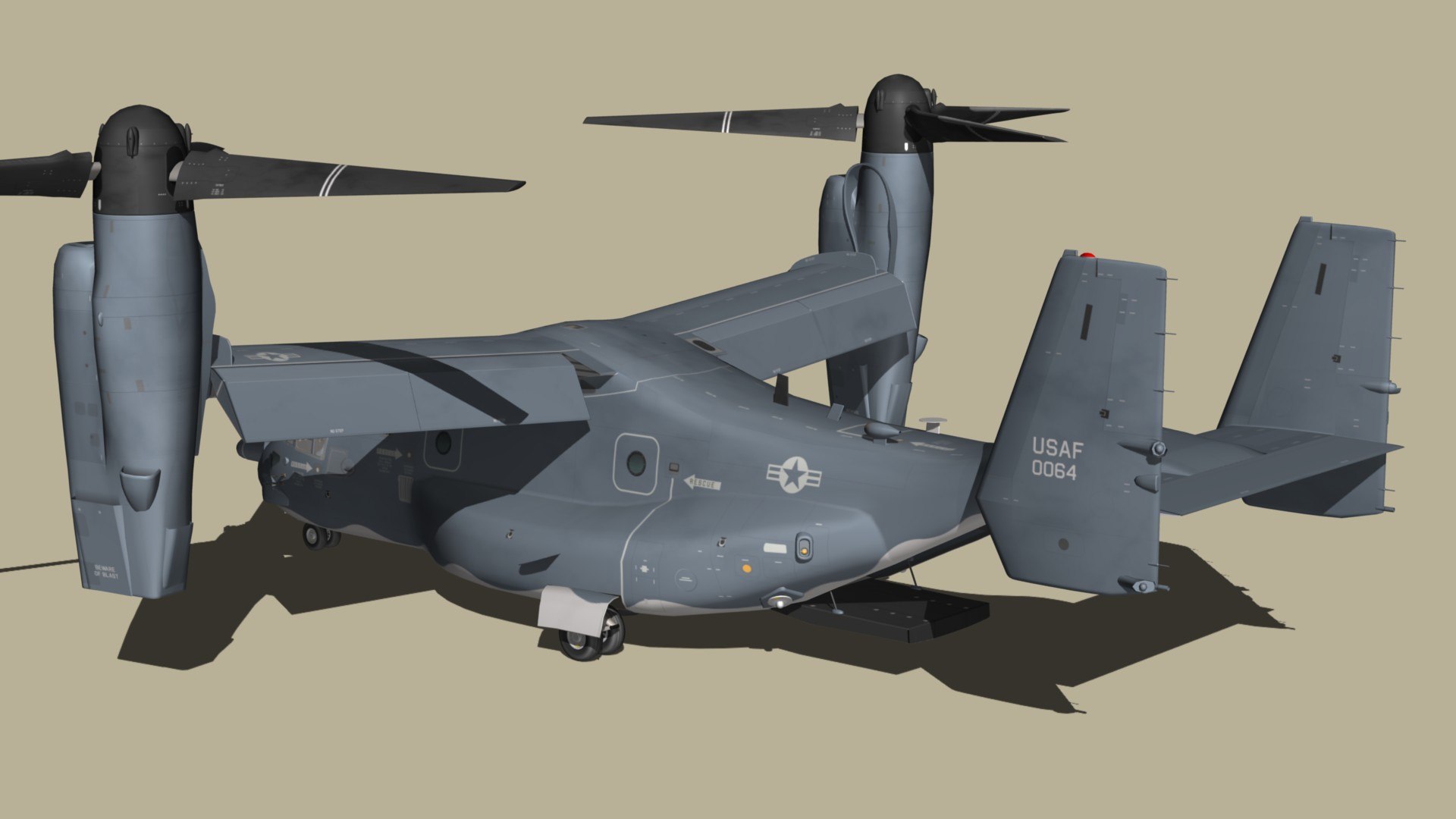 Bell Osprey Cv22 3D - TurboSquid 1483732