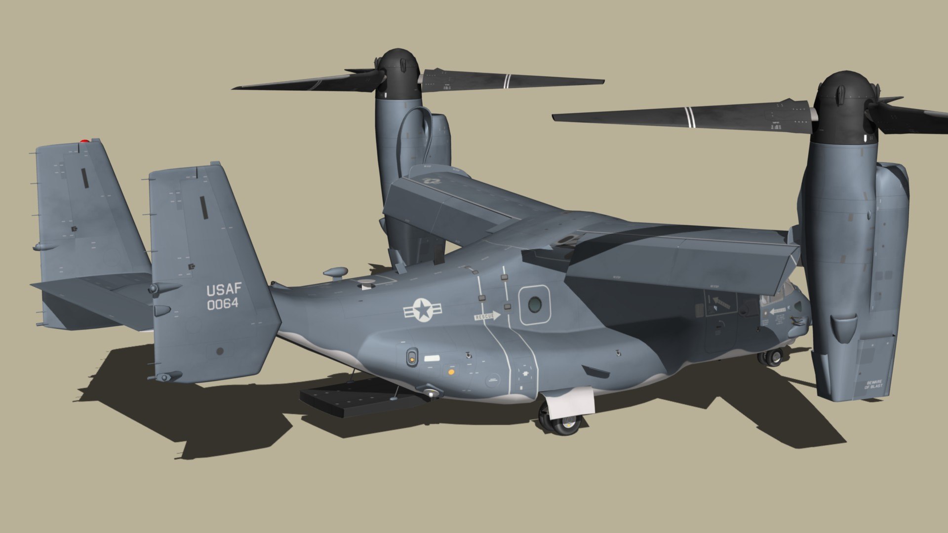 Bell Osprey Cv22 3D - TurboSquid 1483732
