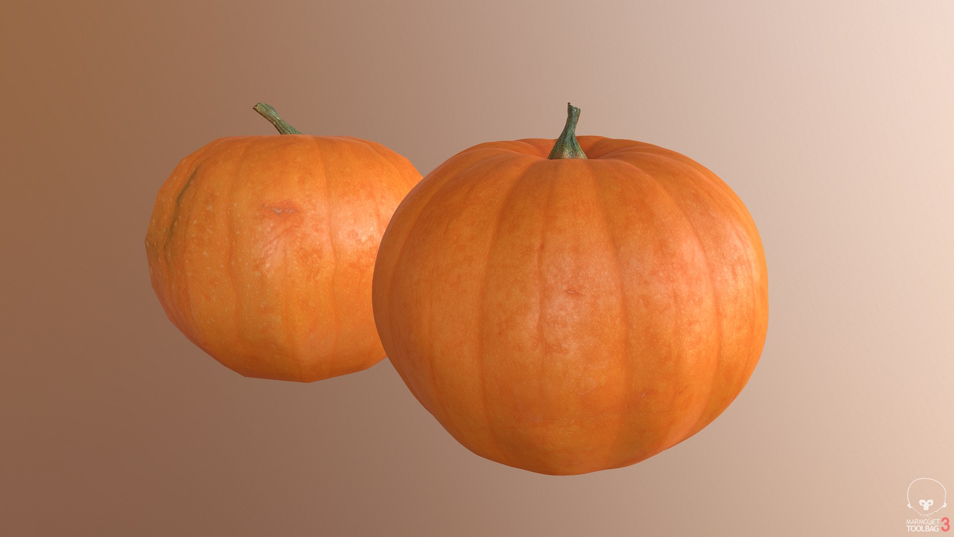 3D Pumpkin 4 Scan Model - TurboSquid 1455964