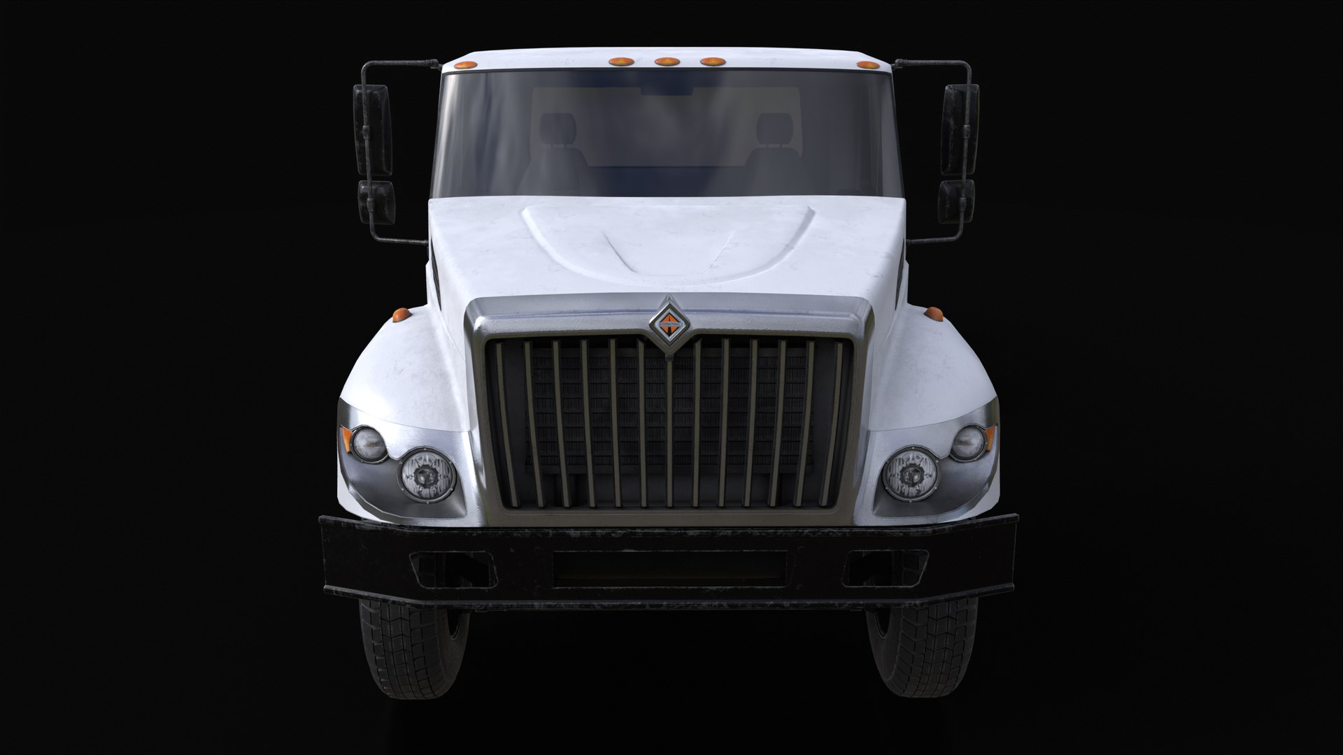 3D International Workstar 7400 Chassis White - TurboSquid 2049130