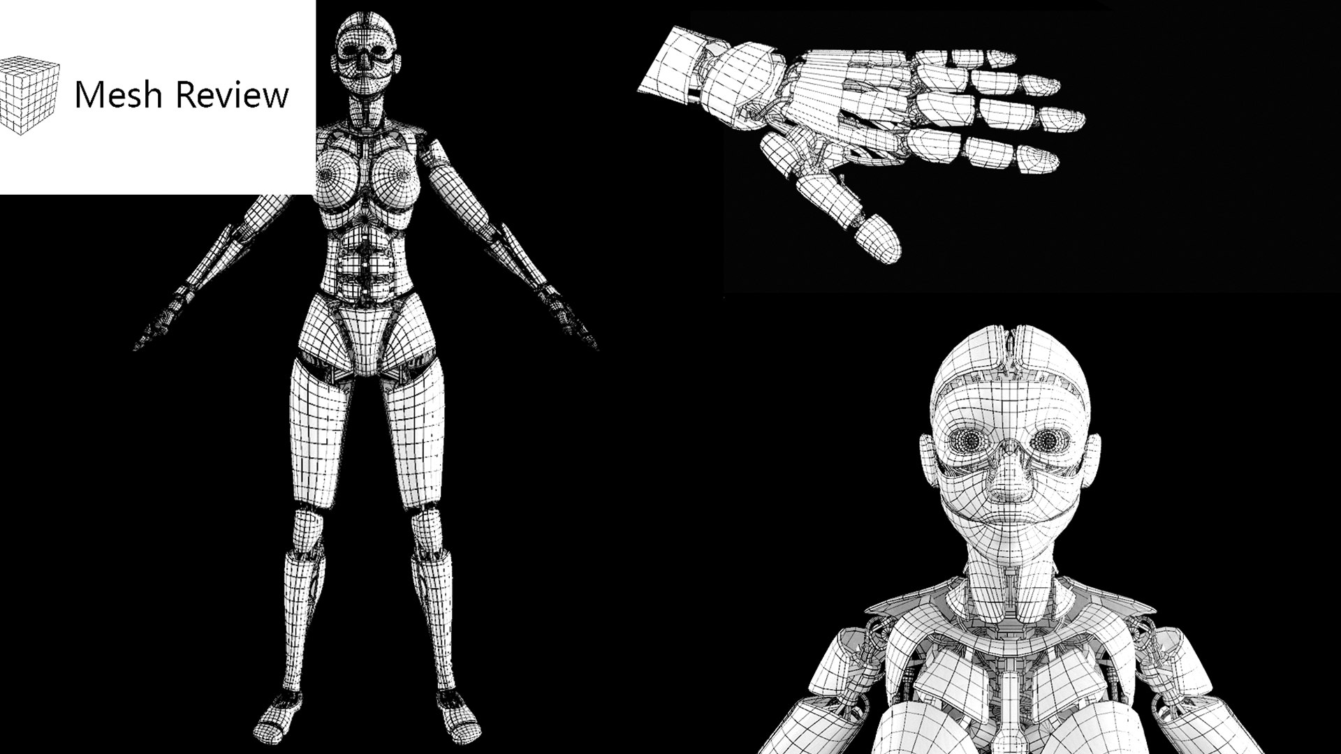 3D Robot Girl Model - TurboSquid 1959777