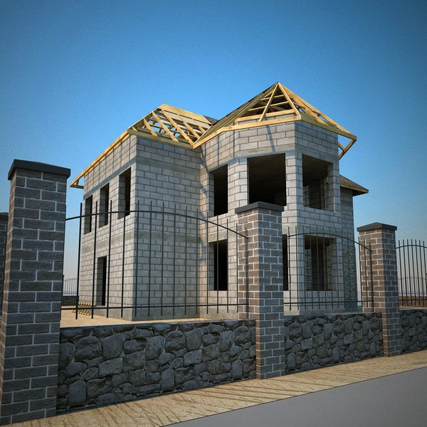 3d house construction