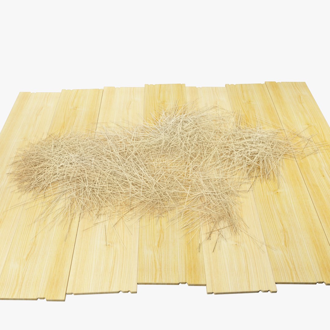 Hay boards model - TurboSquid 1150762