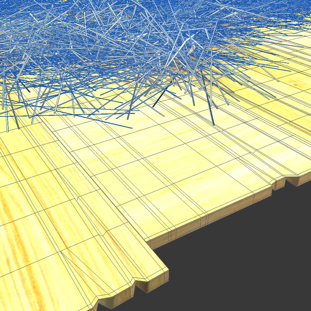 Hay Boards Model - TurboSquid 1150762