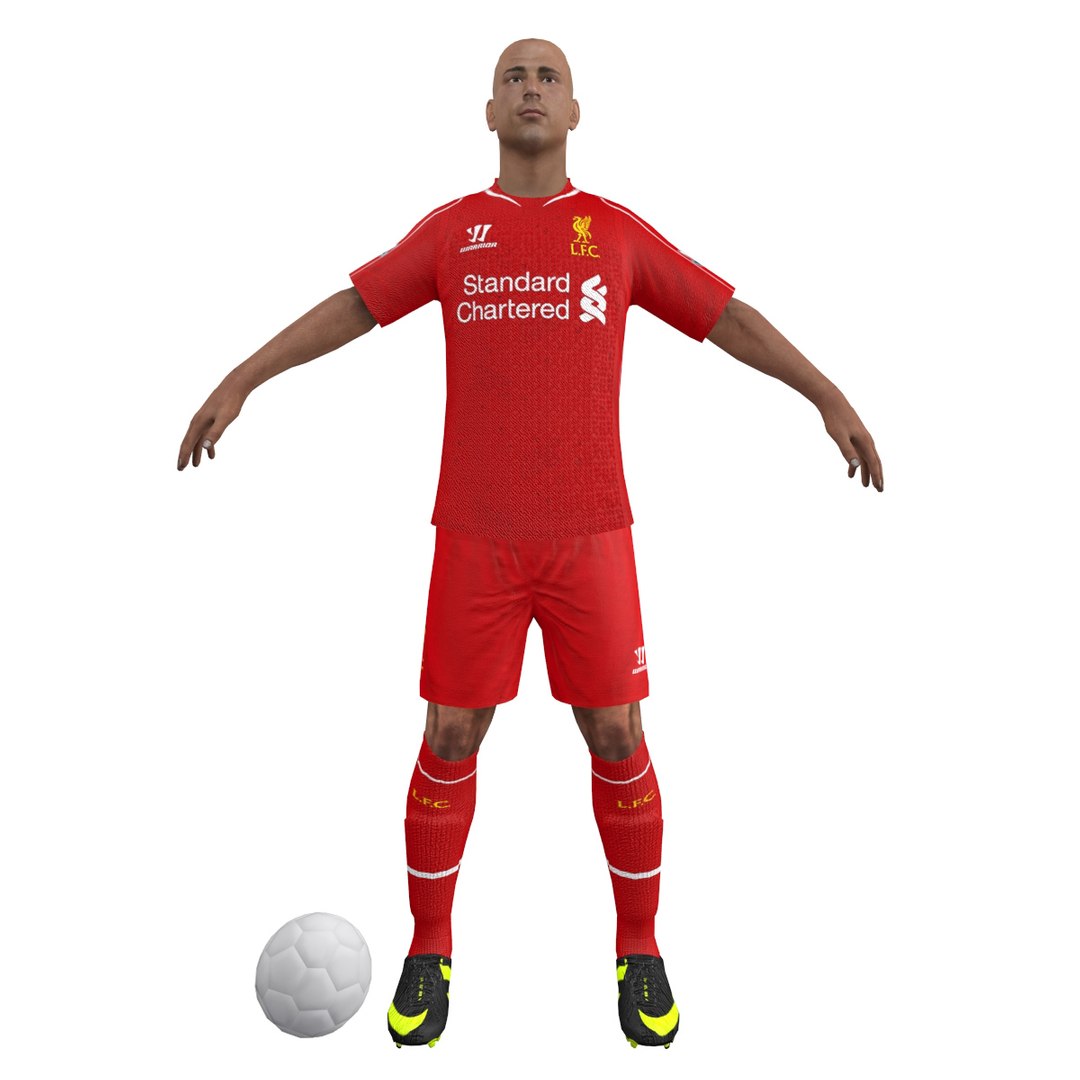 Soccer Player 3d Max