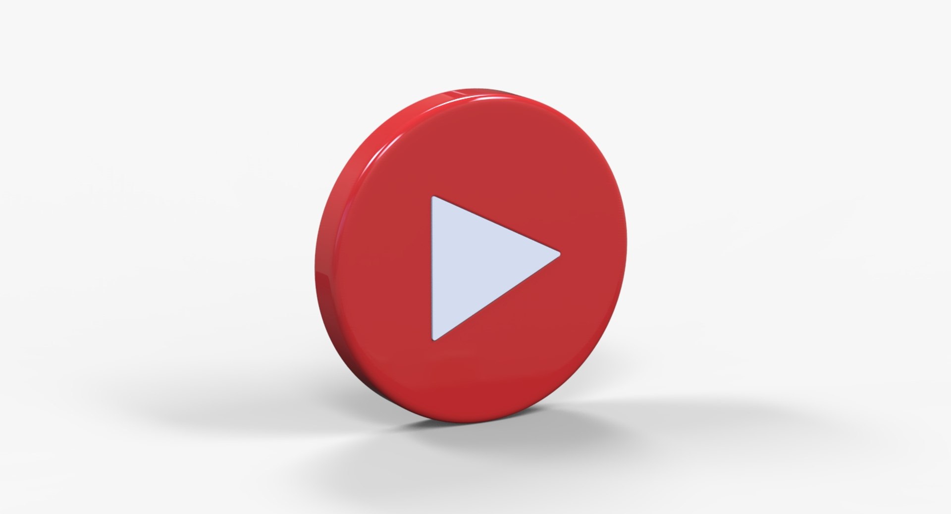 3D Play Button Model - TurboSquid 1354752