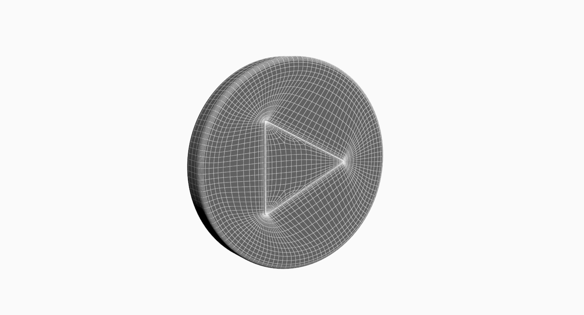 3D Play Button Model - TurboSquid 1354752