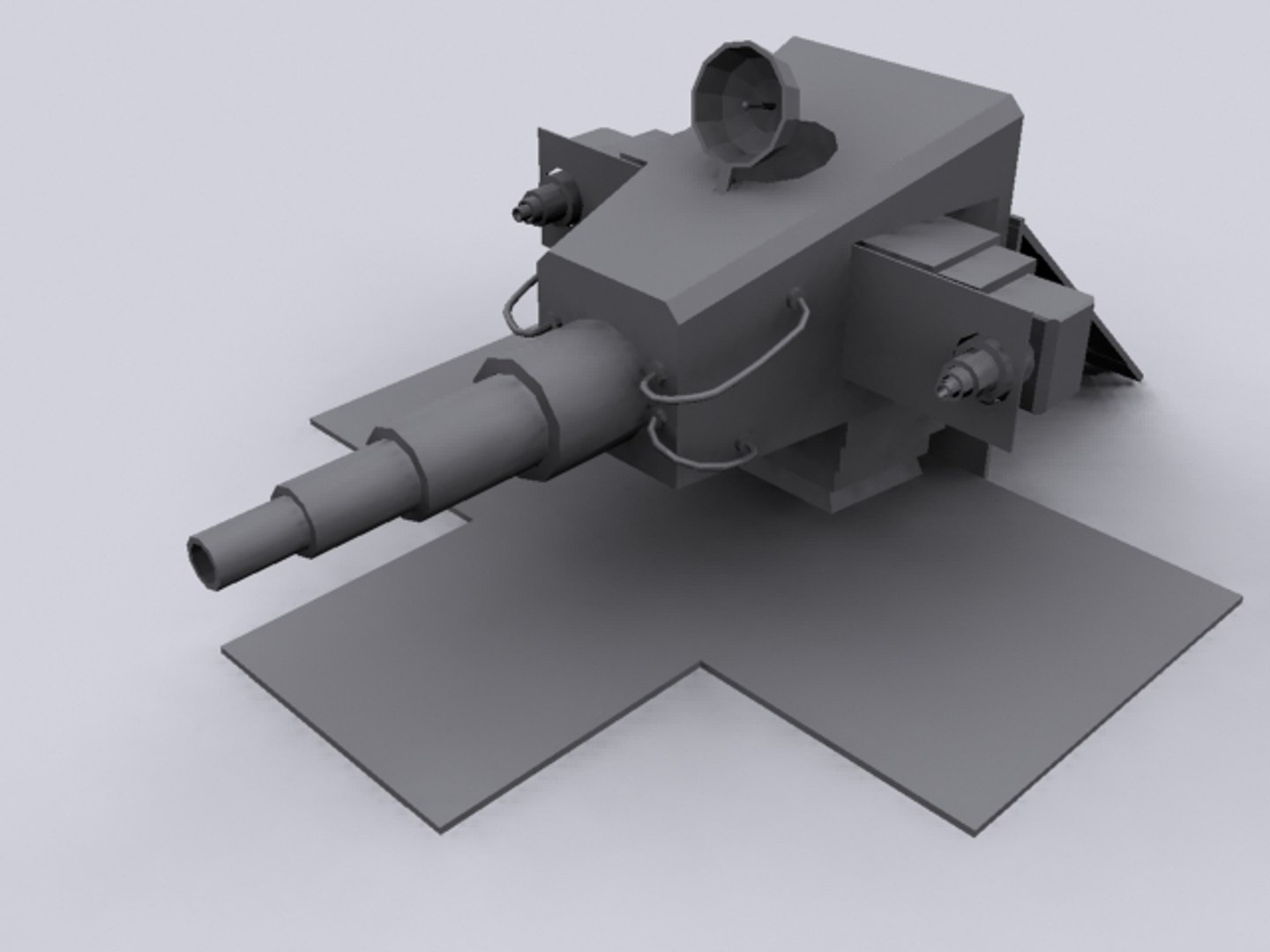 3d Box Trap Turret