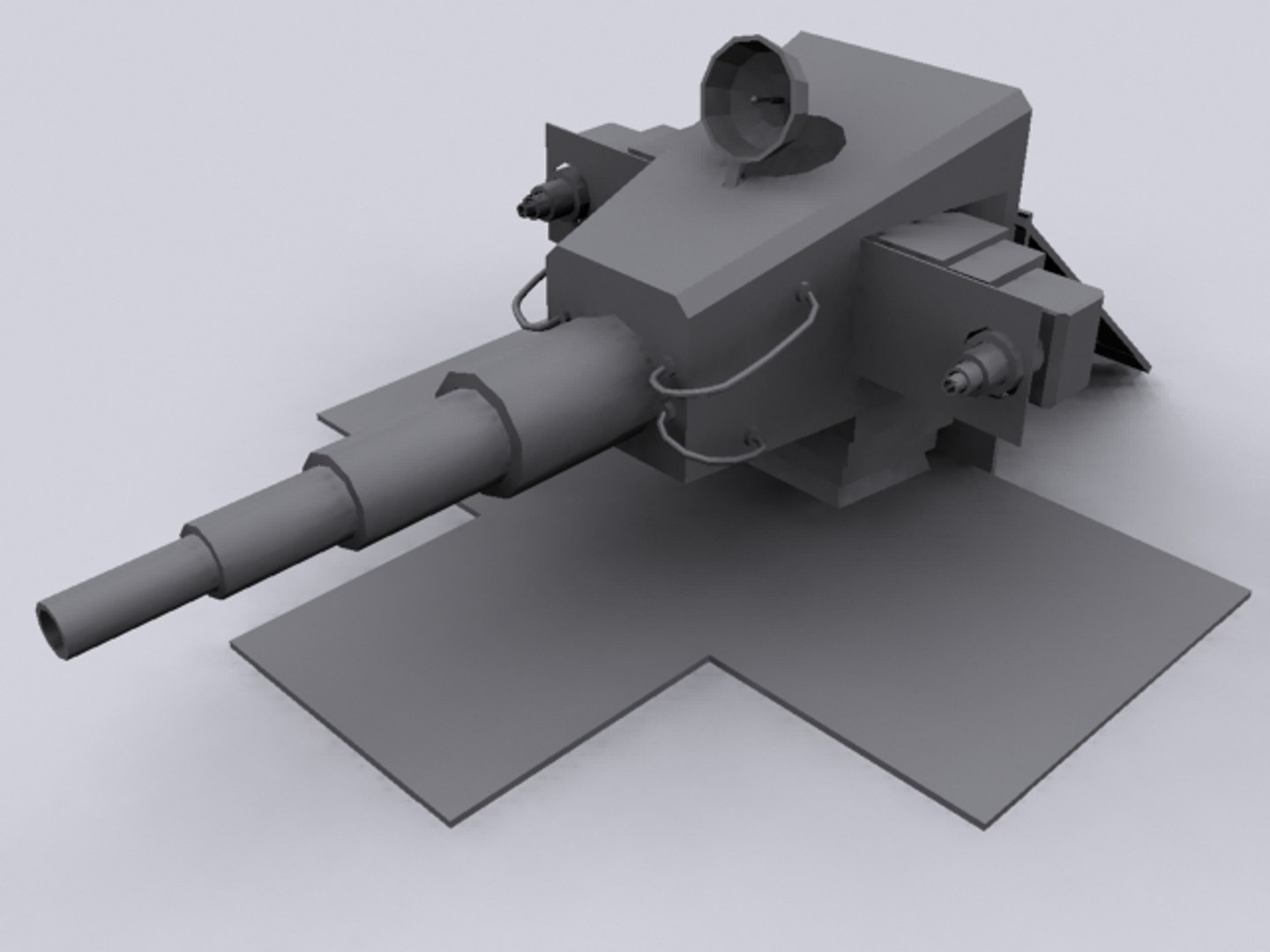 3d Box Trap Turret