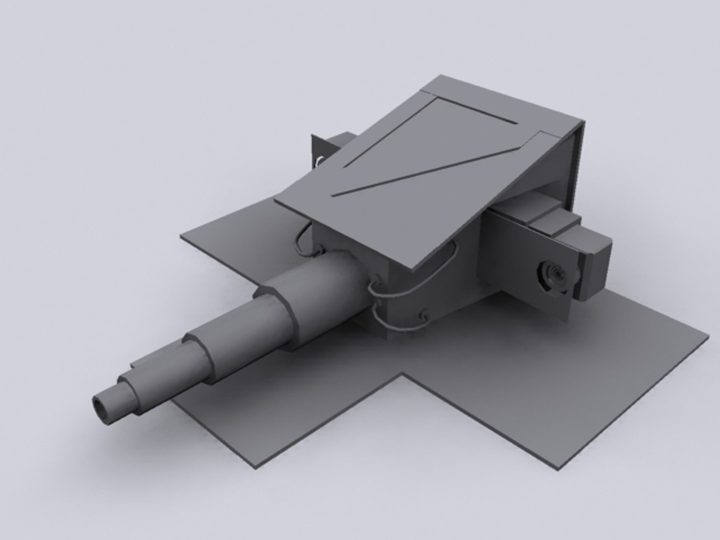 3d Box Trap Turret