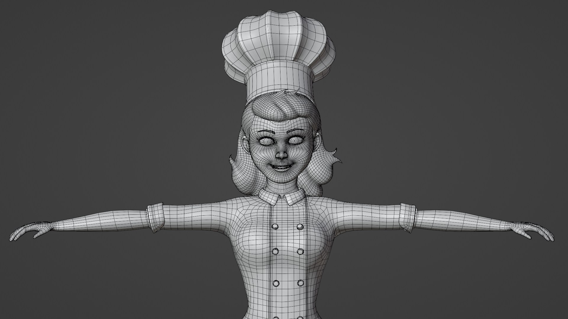 Stylized Girl Character 3D Model - TurboSquid 2234143