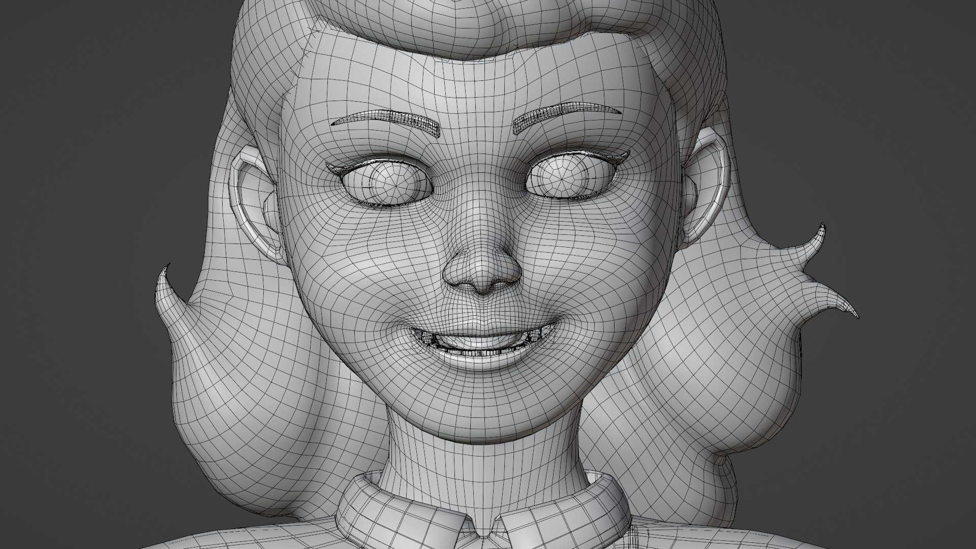 Stylized Girl Character 3D Model - TurboSquid 2234143